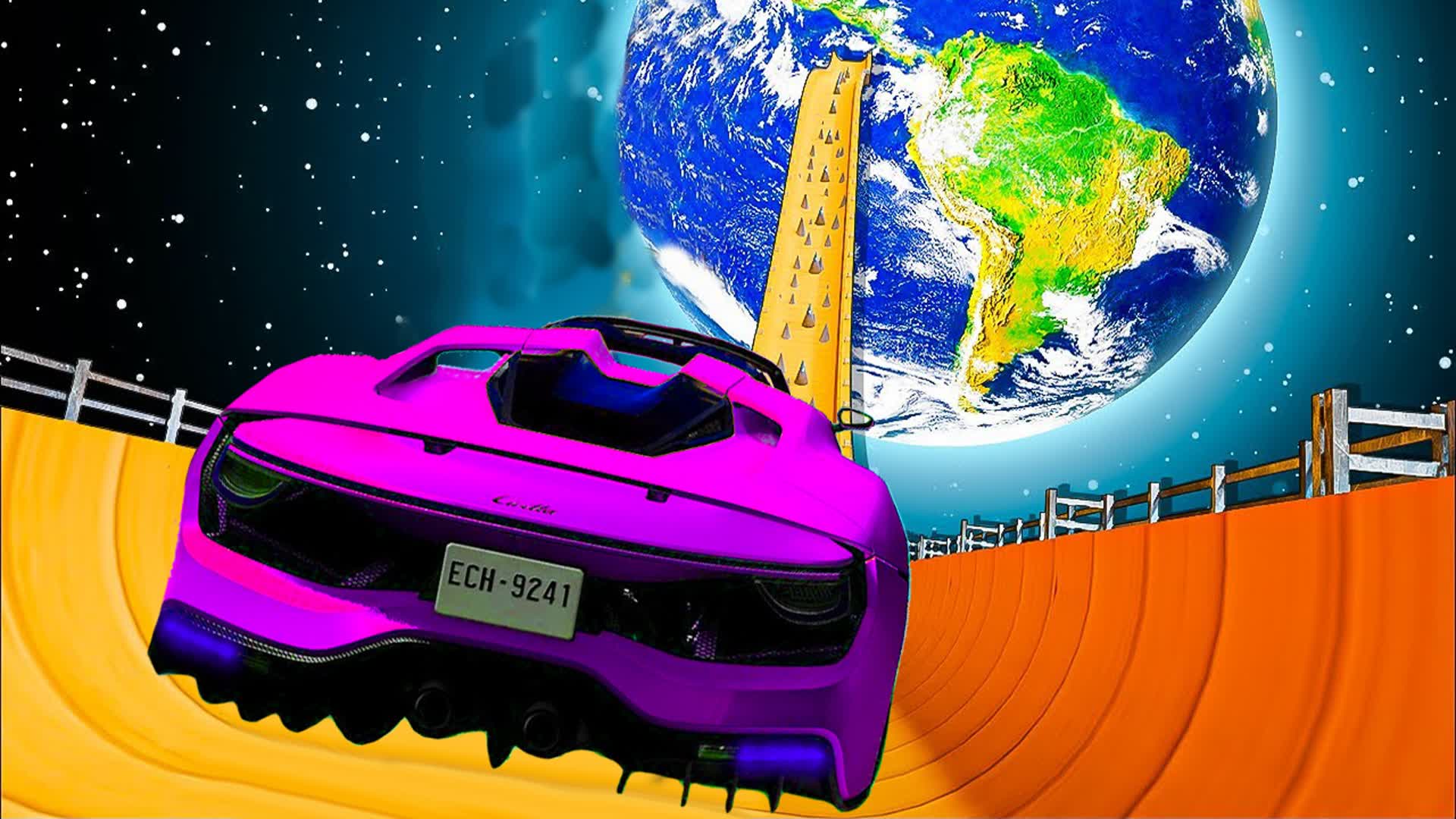 SPACE RAMP 6075-7854-7191 by len - Fortnite Creative Map Code - Fortnite.GG