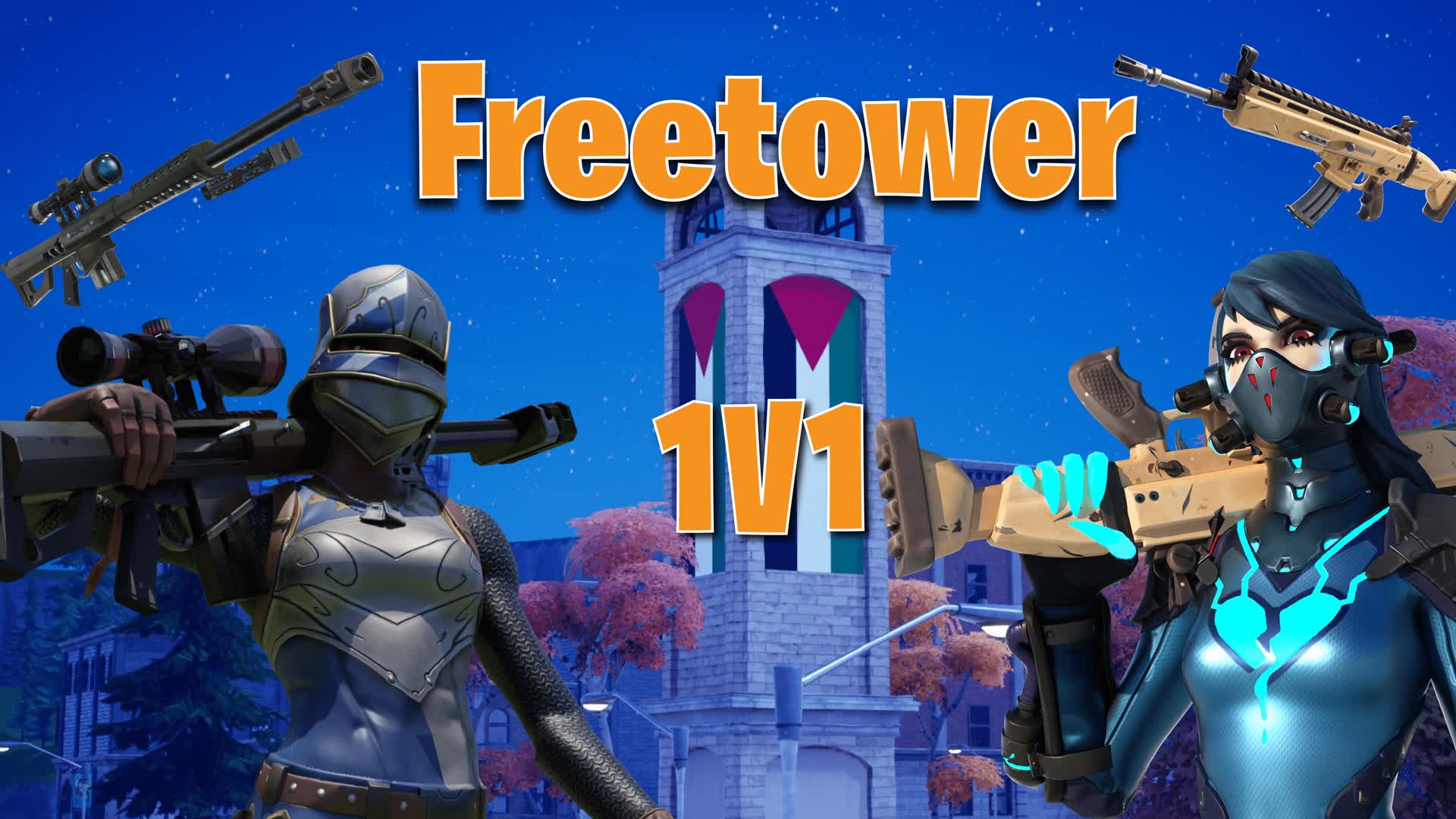 AQAA_1v1_freetower برج الحرية 自由 💎💎 0753-4403-2528 by aqaa - Fortnite ...