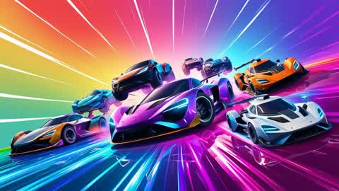 Rainbow Mega Ramp 0687-7337-3665 by bobasava - Fortnite Creative Map ...