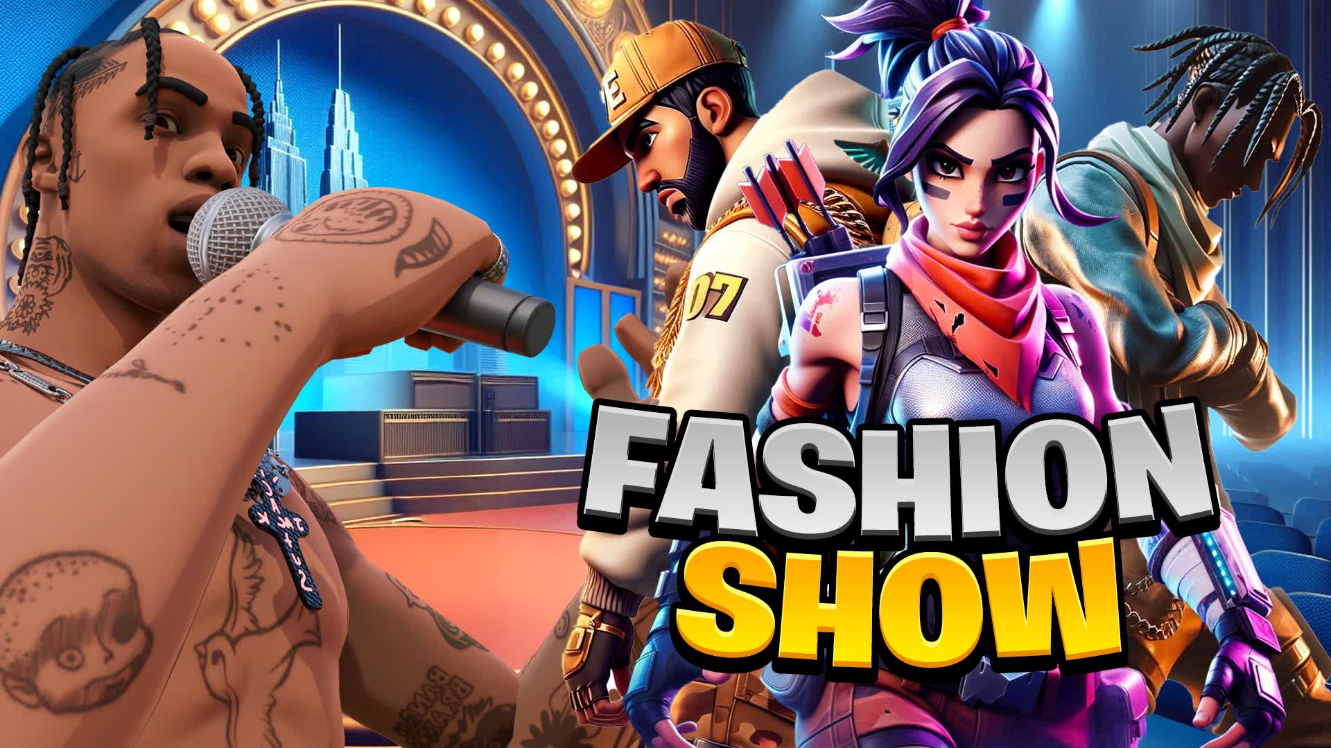 👠50 Player Fashion Show💥 6350-8449-6923 by ferari421 - Fortnite ...
