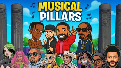 MUSICAL PILLARS 1777-6782-5389 by amocecilia - Fortnite Creative Map ...