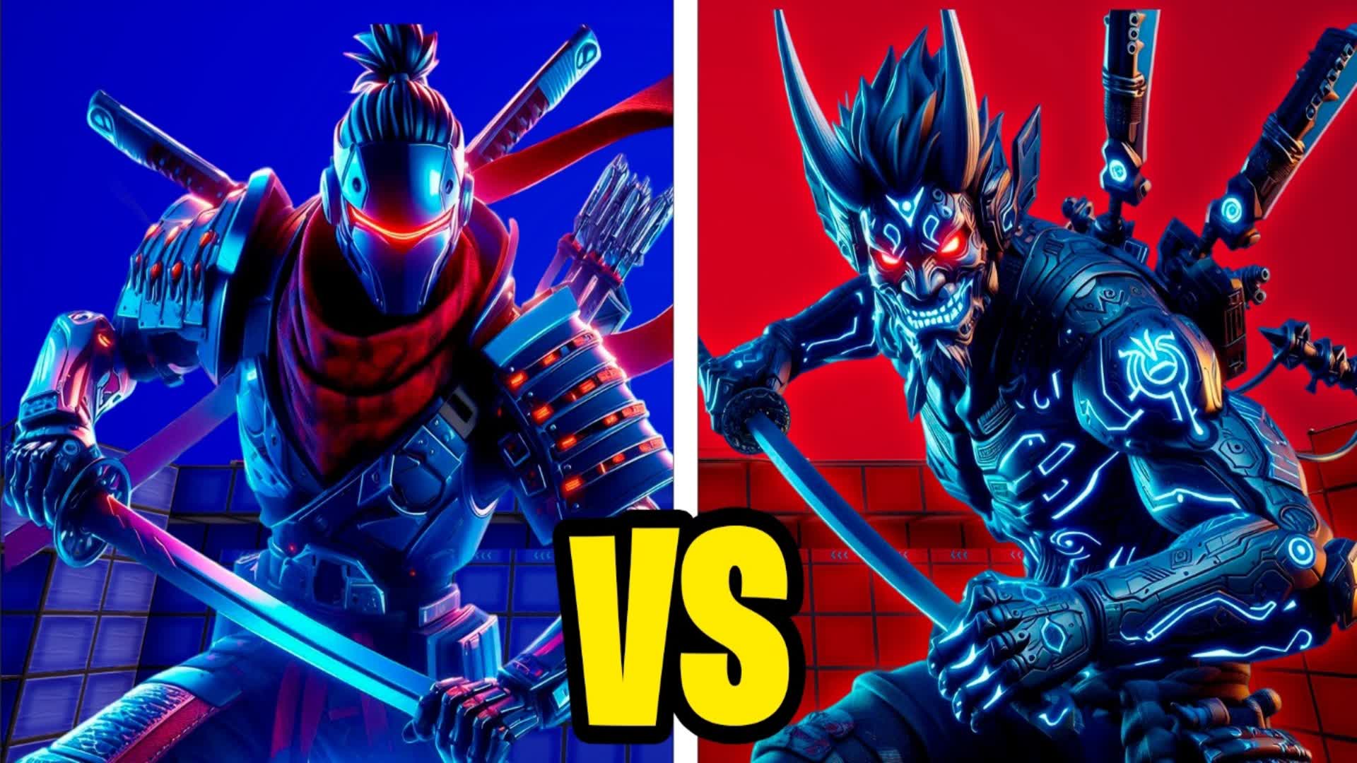 CYBER NINJA VS CYBER DEMONS 1147-9518-5217 by namaq - Fortnite Creative ...