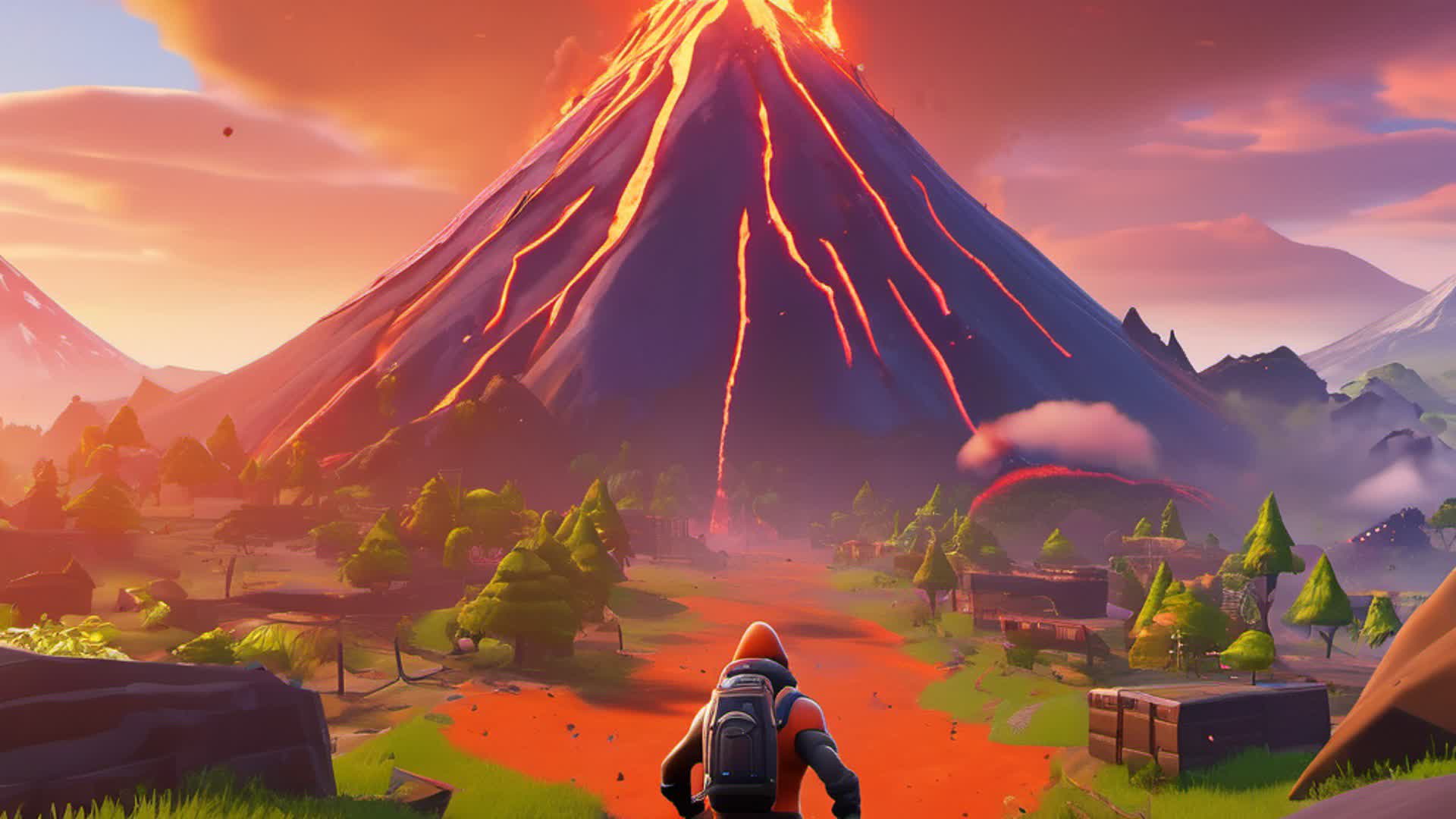 Escape the Volcano OBBY 8385-9665-4830 من ابتكار jiimyy75 - Fortnite