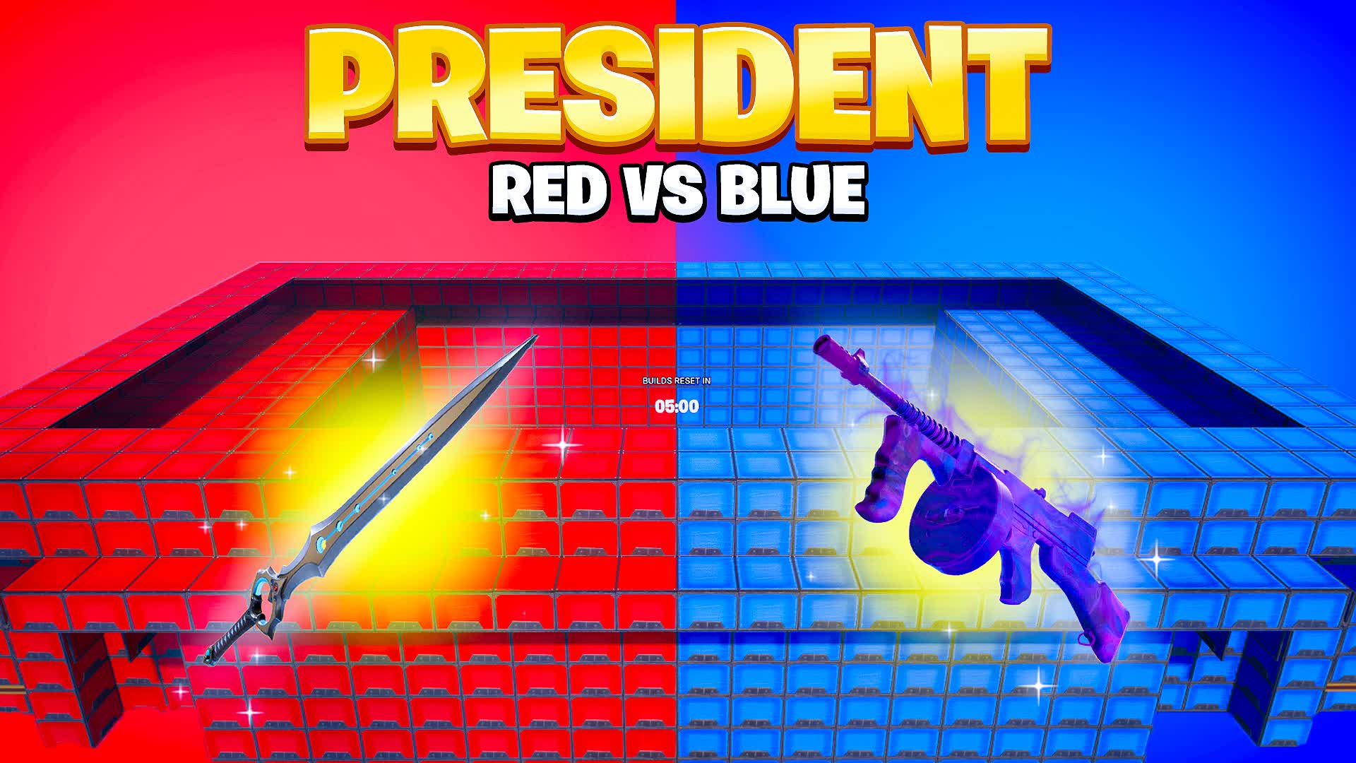 PRESIDENT RED VS BLUE🔴🔵 7176-5235-7283 by kingluke - Fortnite Creative ...