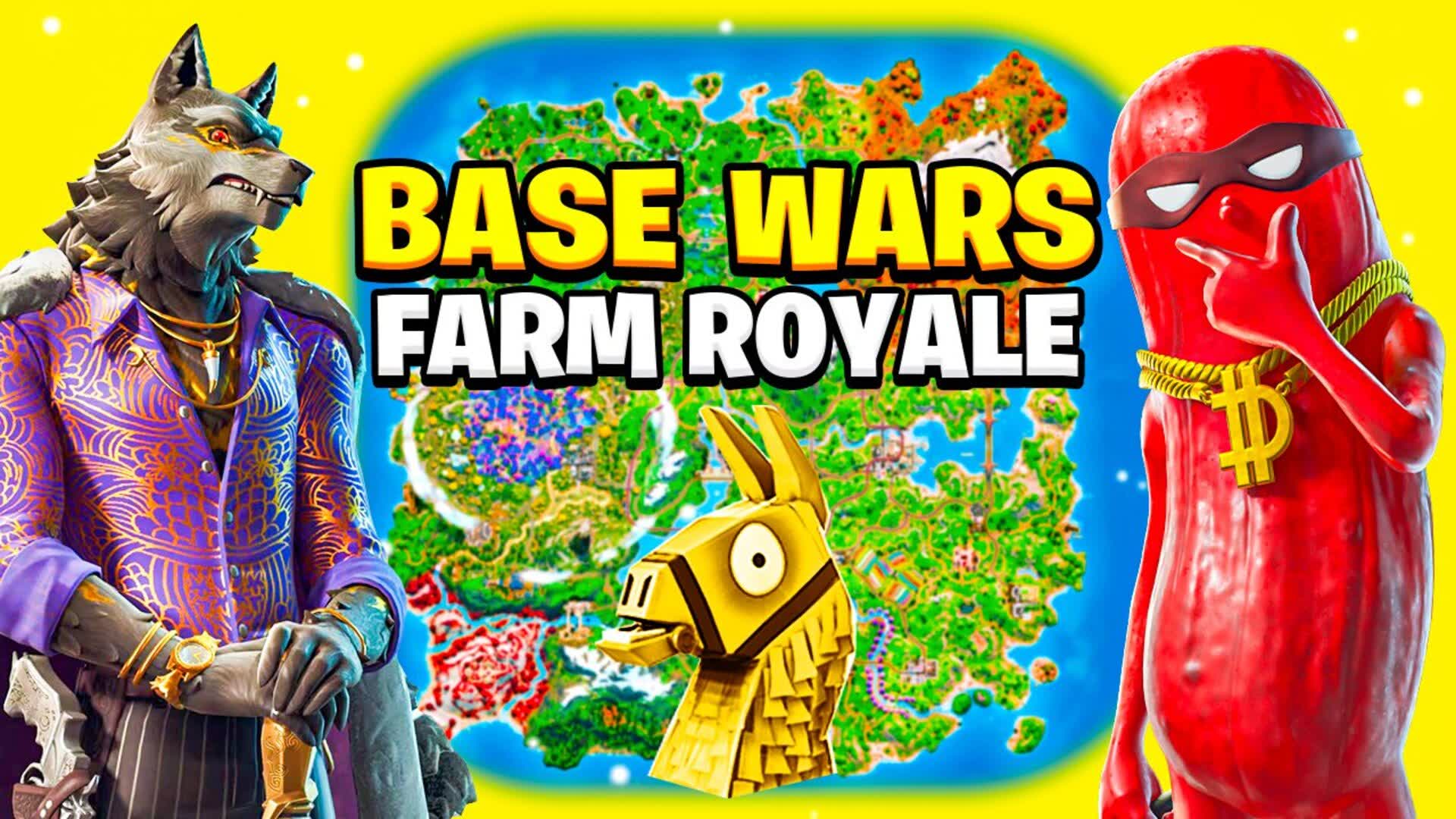 SUPER PIT BASE WARS FARM ROYALE ALL GUNS 5264-6002-7290 by bestmapsfn - Fortnite Creative Map ...