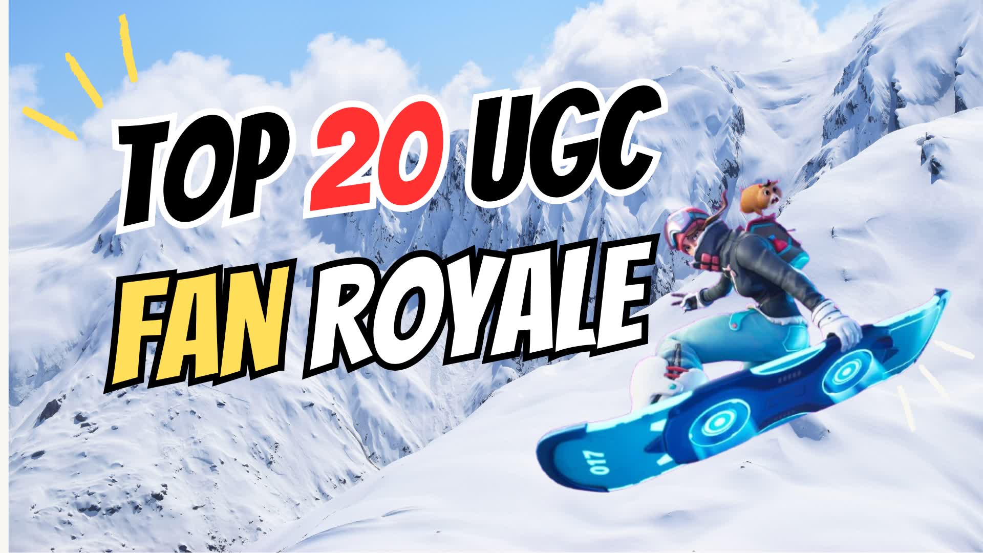 TOP 20 UGC FAN ROYALE 0576-9249-9537 by dj_rube - Fortnite Creative Map Code - Fortnite.GG