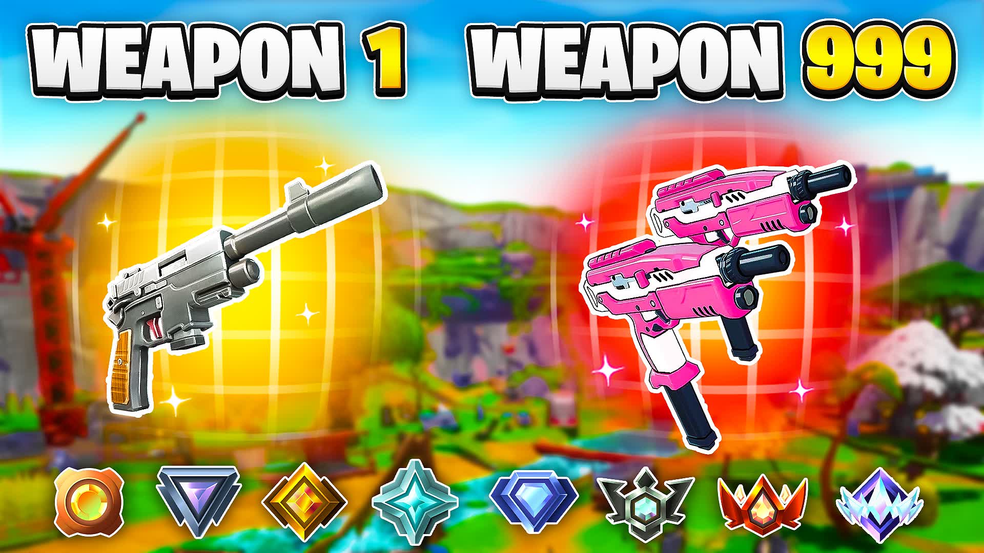 🍂 FALL GUN GAME 🔫 ONE SHOT 6829-9381-5546 من ابتكار totallyfine - Fortnite