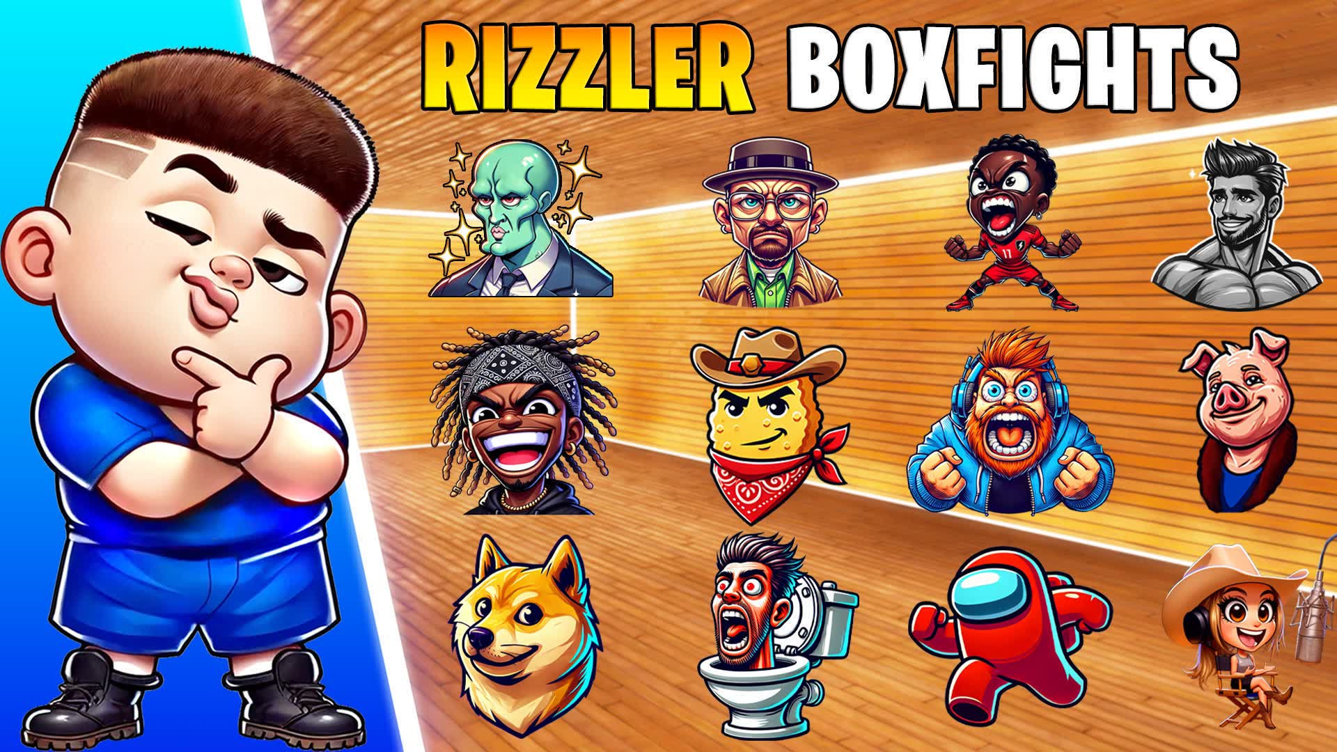 RIZZLER BOXFIGHTS 📦 4580-4463-1808 by bogdan23476 - Fortnite