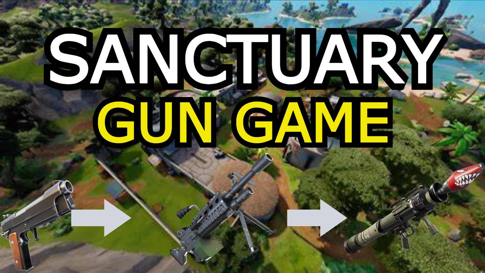 SANCTUARY GUN GAME 0399-1471-2152 by wystream - Fortnite Creative Map ...