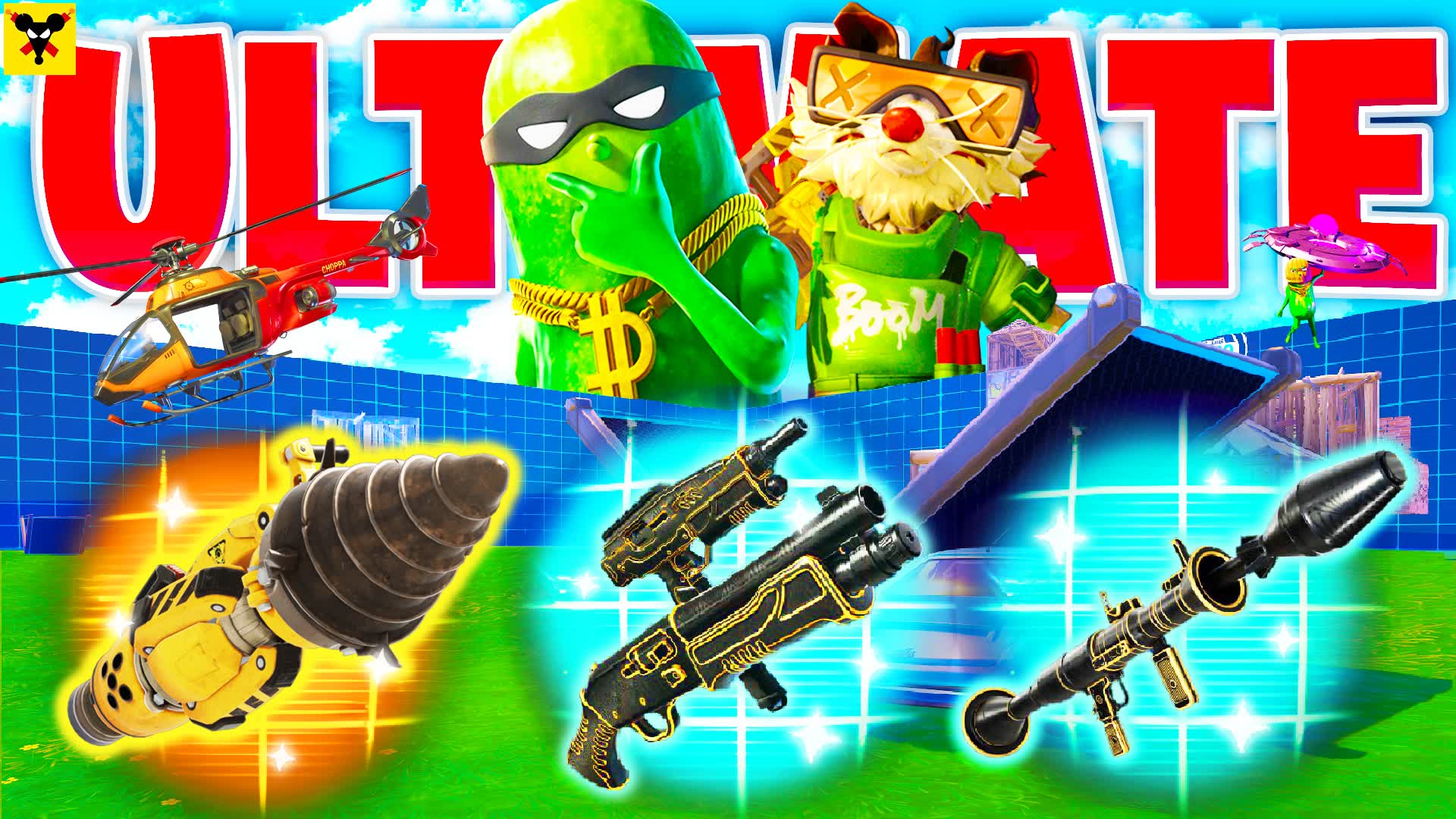 ULTIMATE 1V1 WITH EVERY GUN 8469-1021-4515 by c3ng1z - Fortnite Creative Map Code - Fortnite.GG