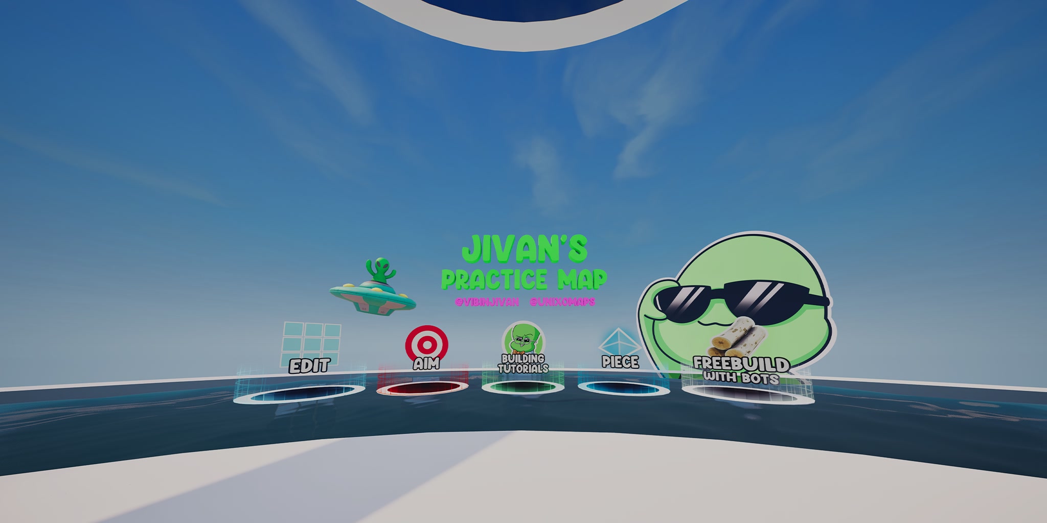 Jivan's Practice Map 9476-5157-6524 by unixomaps - Fortnite Creative ...