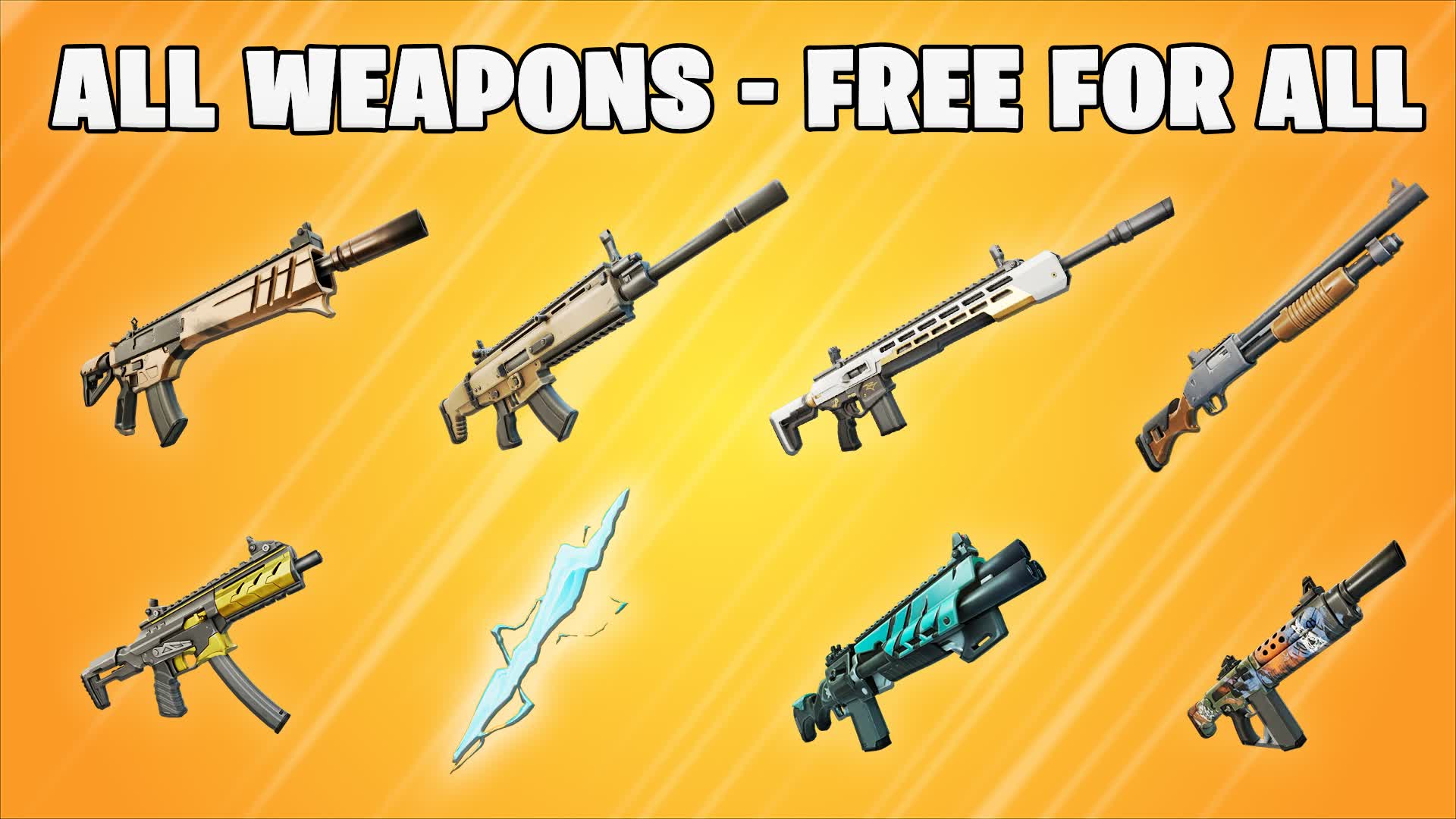 ALL WEAPONS - FREE FOR ALL 3549-3216-1682 by team4lpha - Fortnite ...