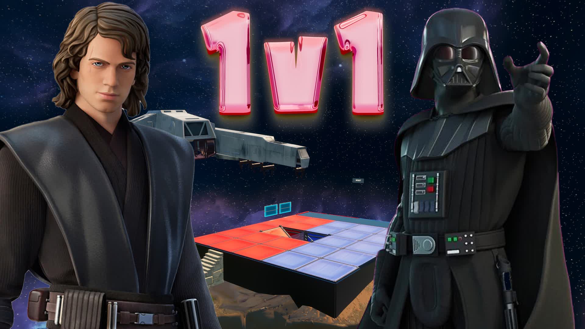 STAR WARS 1v1 🔴 RED VS BLUE 🔴 R2D2 7694-9688-3984 by calf - Fortnite ...