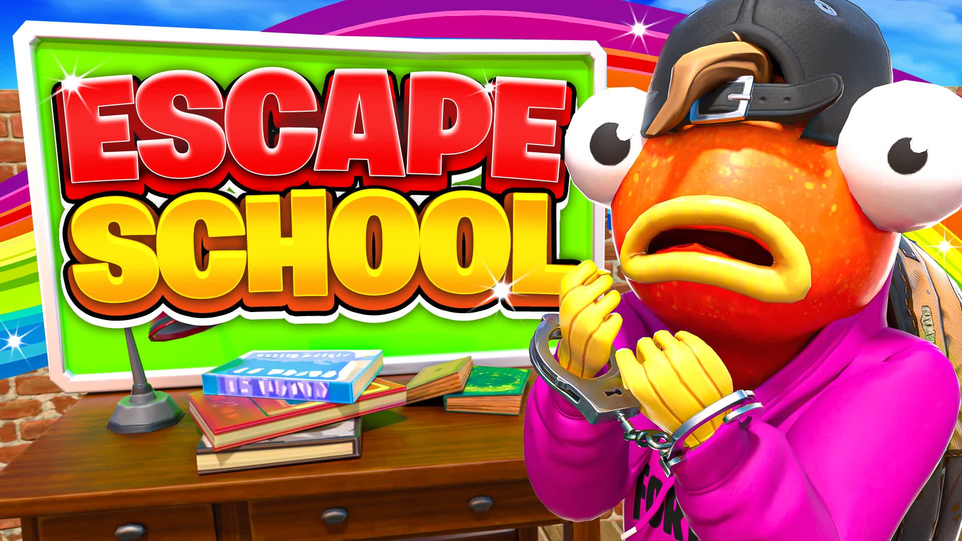 🏫 SCHOOL ESCAPE 👩‍🏫 0542-9633-3856 by creative-minds - Fortnite