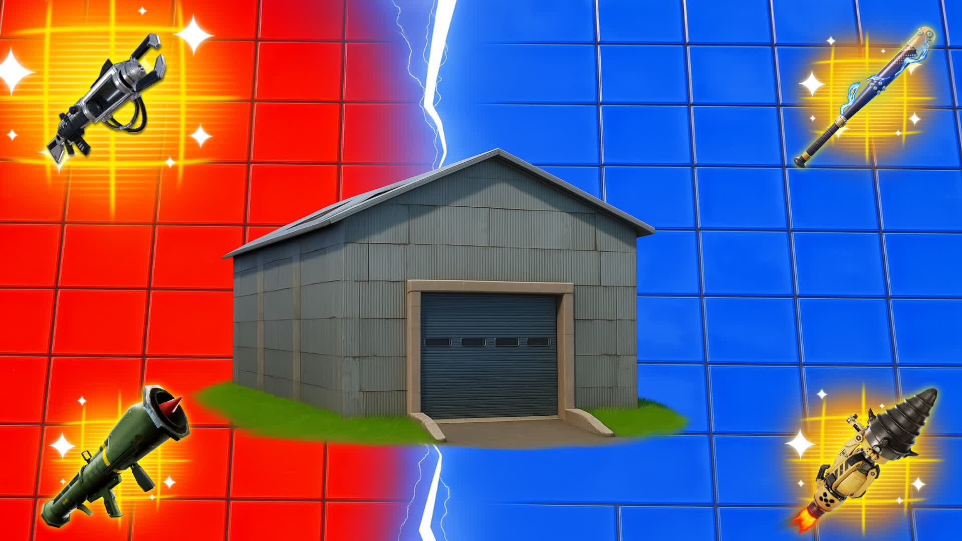 ダスティ・デポ レッド VS ブルー 🔴🔵 3926-0753-8840 by n1kola - Fortnite Creative Map ...