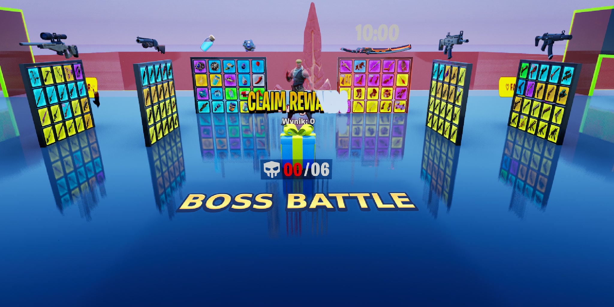 UNREAL 1V1 FFA - BOSS BATTLE! 1115-5710-8080 by 72z - Fortnite Creative Map Code - Fortnite.GG