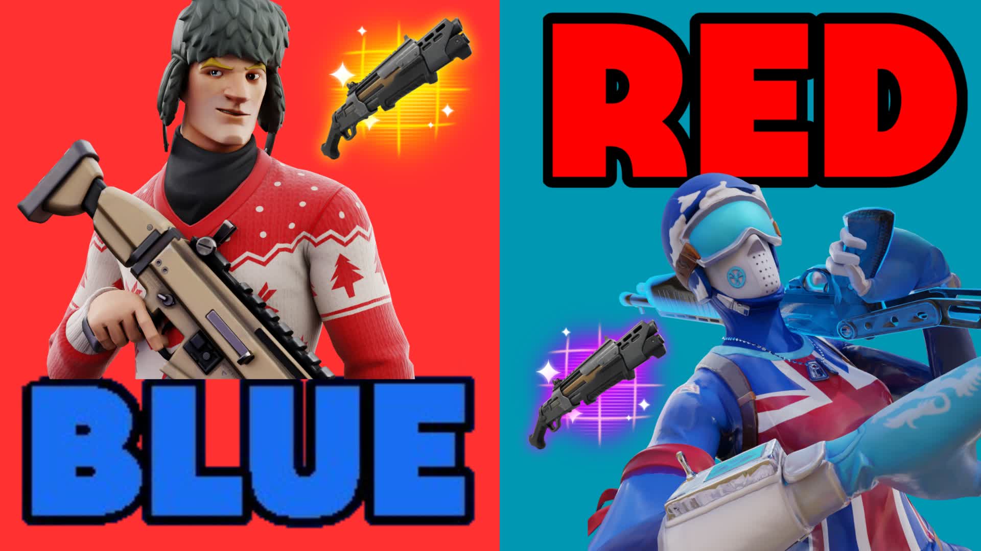 OP 🔴RED vs BLUE🔵 0399-2908-1968 by vivic - Fortnite Creative Map Code ...