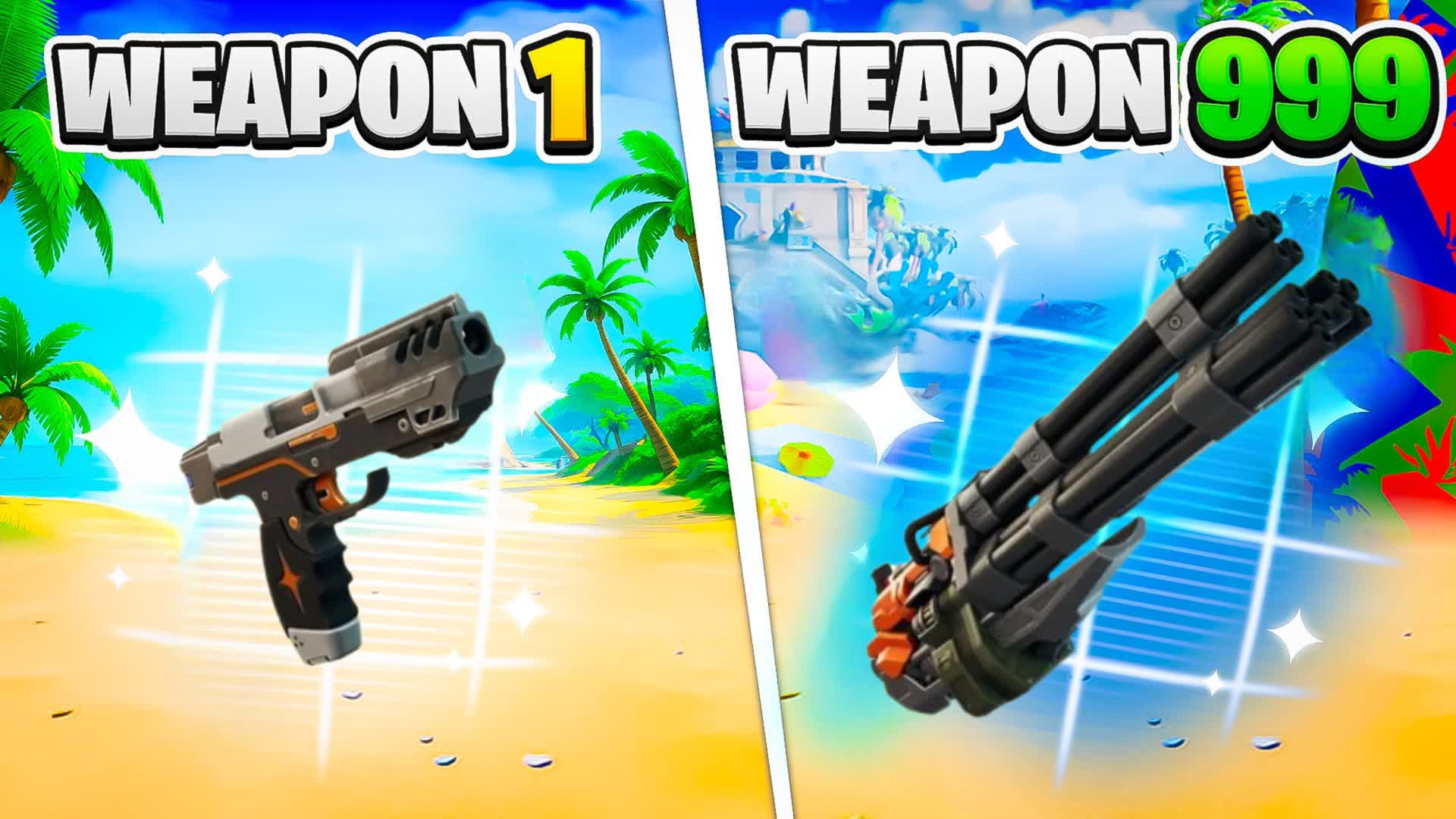 Chaos🔥 Summer Gun Game 🏖️ One Shot 🎯 0244-0025-5205 by buke - Fortnite