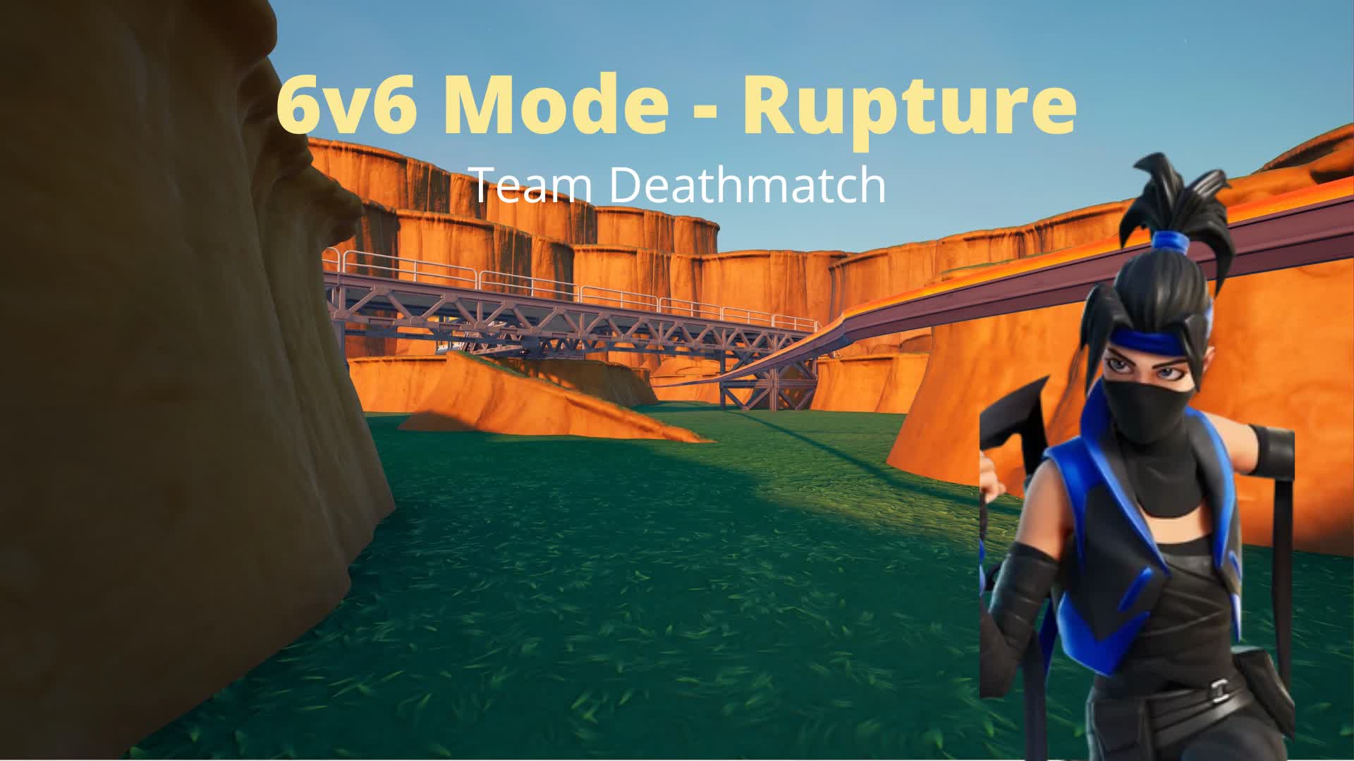 6v6 Mode - Rupture (Team Deathmatch) 1544-4981-0624 by aki - Fortnite Creative Map Code ...