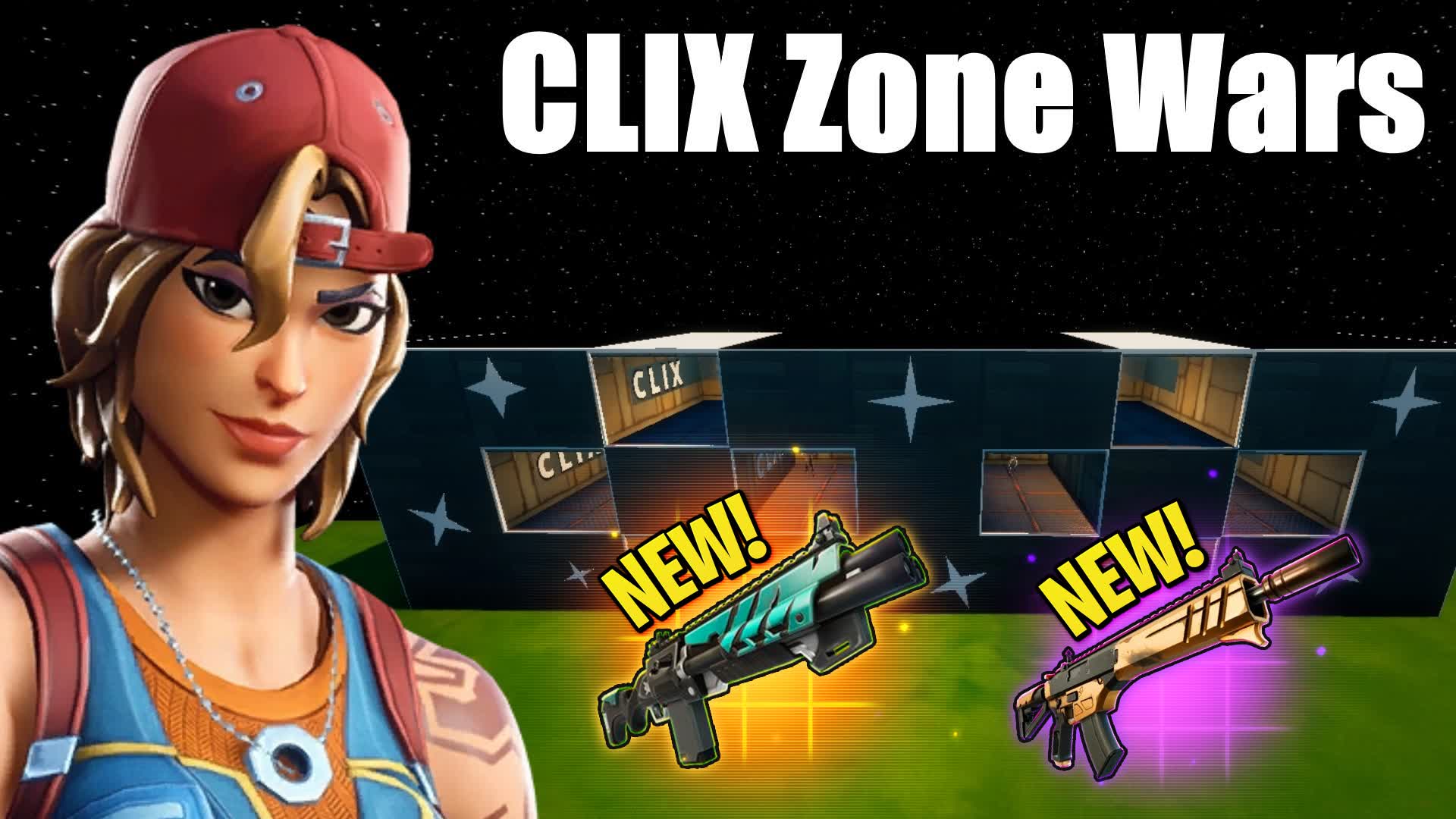 Clix Zone Wars (1v1 to 4v4) 1304-0945-2945 by pandvil - Fortnite ...