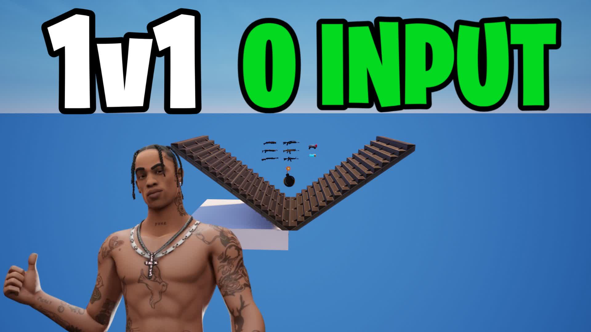 1v1 0 INPUT 9621-4688-5093 by tooxsy - Fortnite Creative Map Code - Fortnite.GG