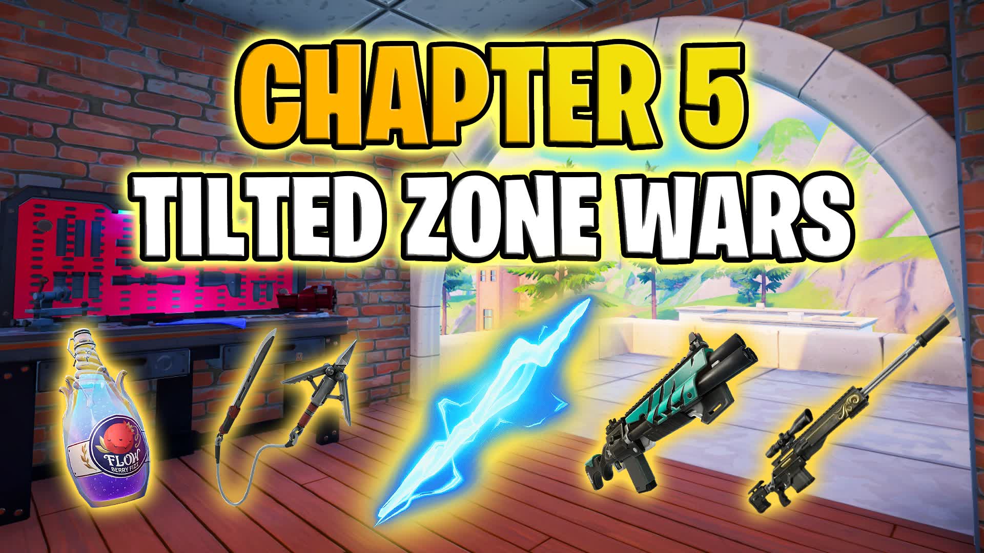 CHAPTER 5🌟TILTED ZONE WARS 7478-4874-3923 by cromo - Fortnite Creative Map Code - Fortnite.GG