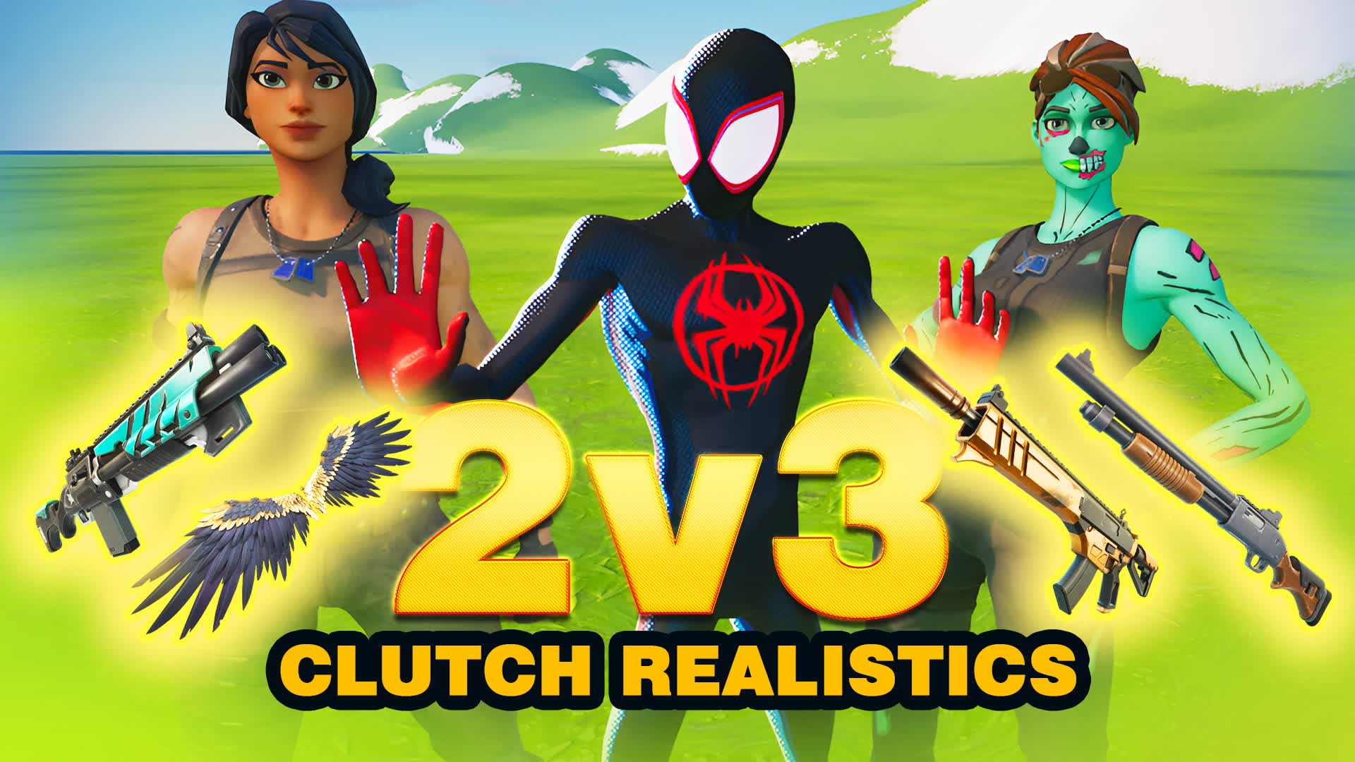 2v3 CLUTCH REALISTICS 🎯 0860-3461-6294 by smdd - Fortnite Creative Map ...