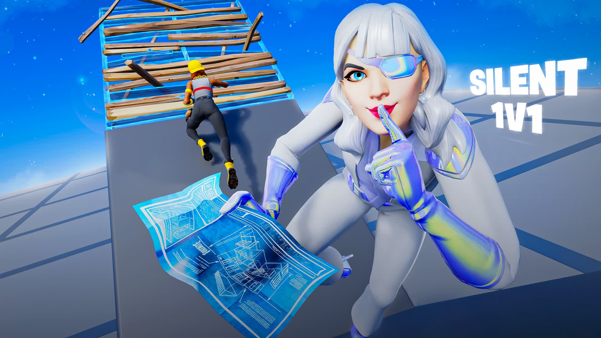 Silent 1v1 map [200 pump] 2689-0795-4702 by teww - Fortnite Creative ...