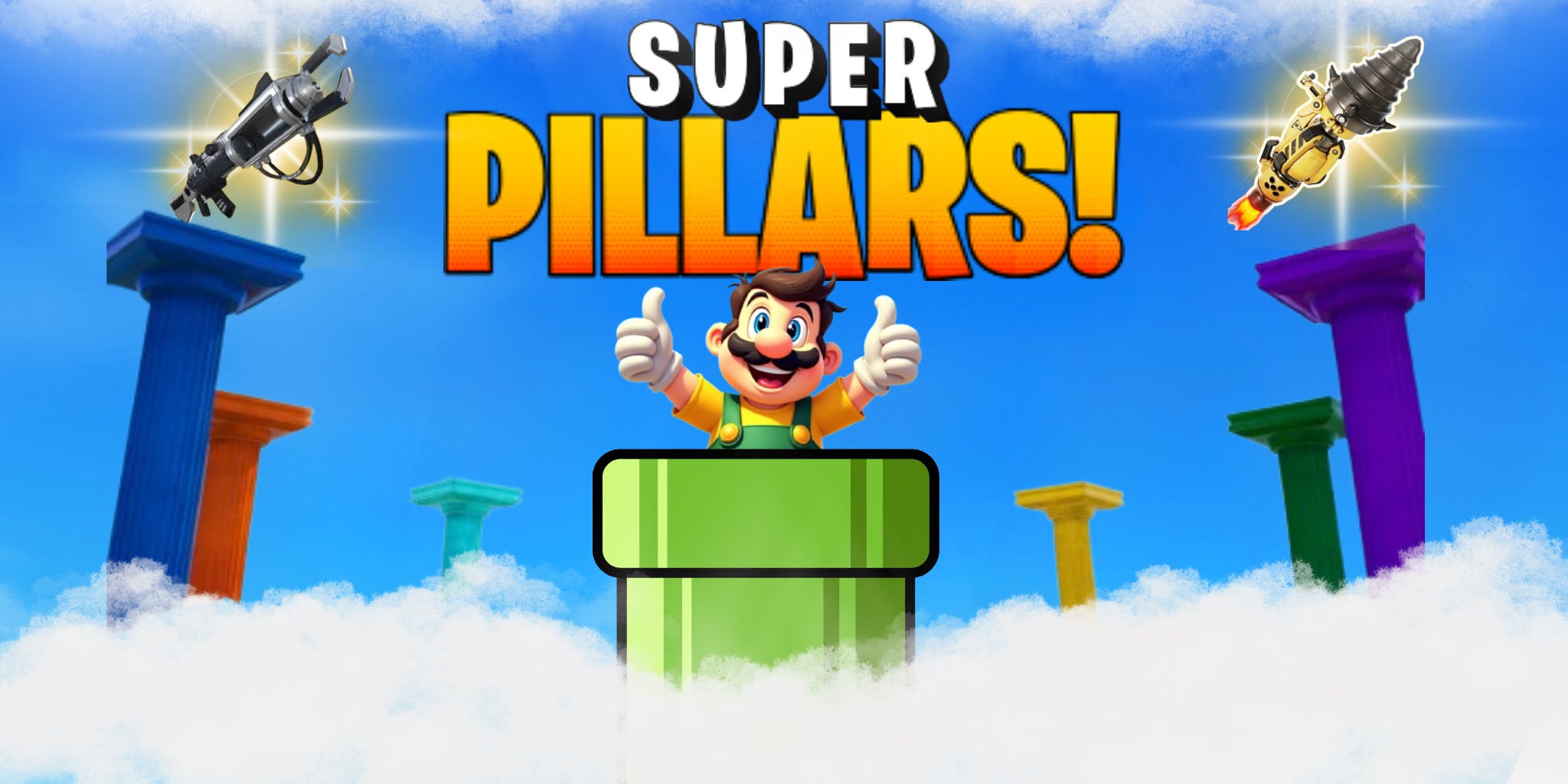SUPER PILLARS! 3690-8012-0280 by ottoman - Fortnite Creative Map Code ...