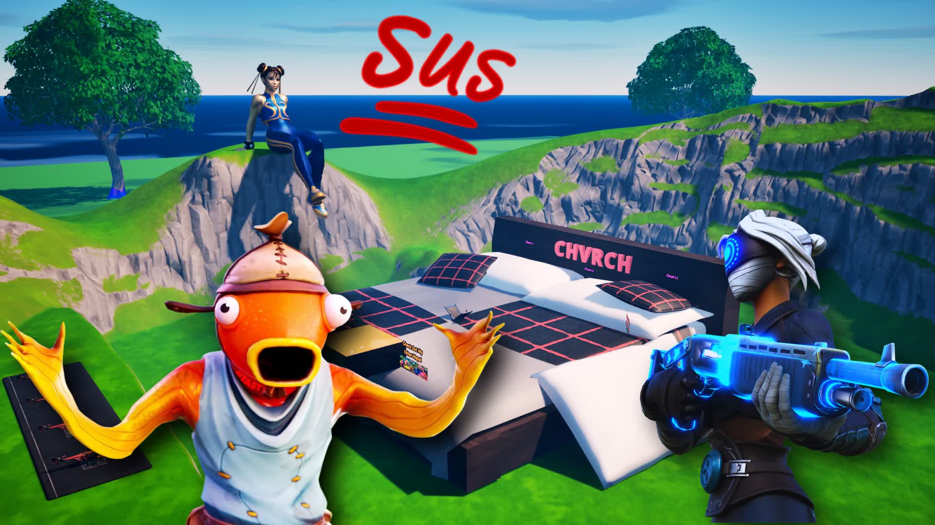 👀 Sus 1v1 Build Fights 💯 7993-2499-1828 by chvrch - Fortnite Creative ...