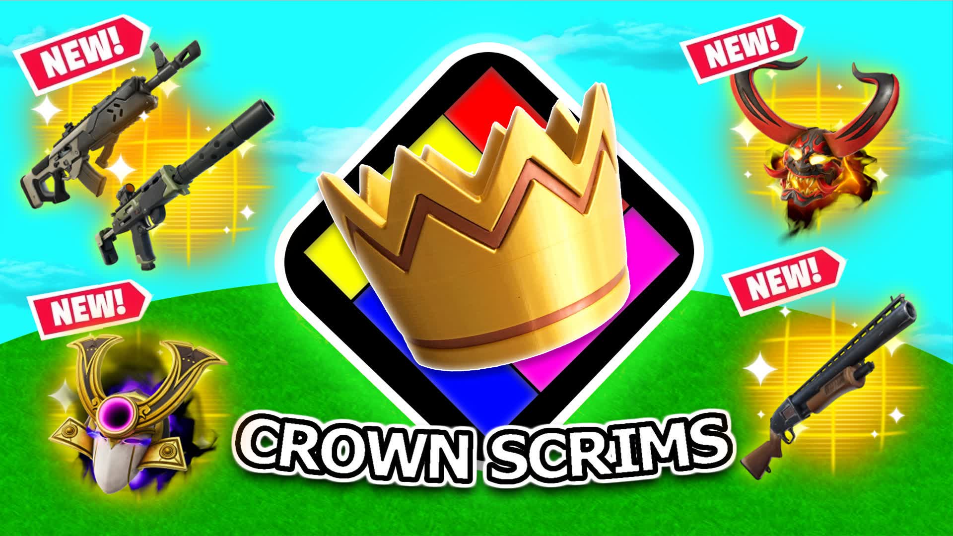Crown Scrims👑تاج سكرمز 1249-5681-5453 by soboi - Fortnite Creative Map ...