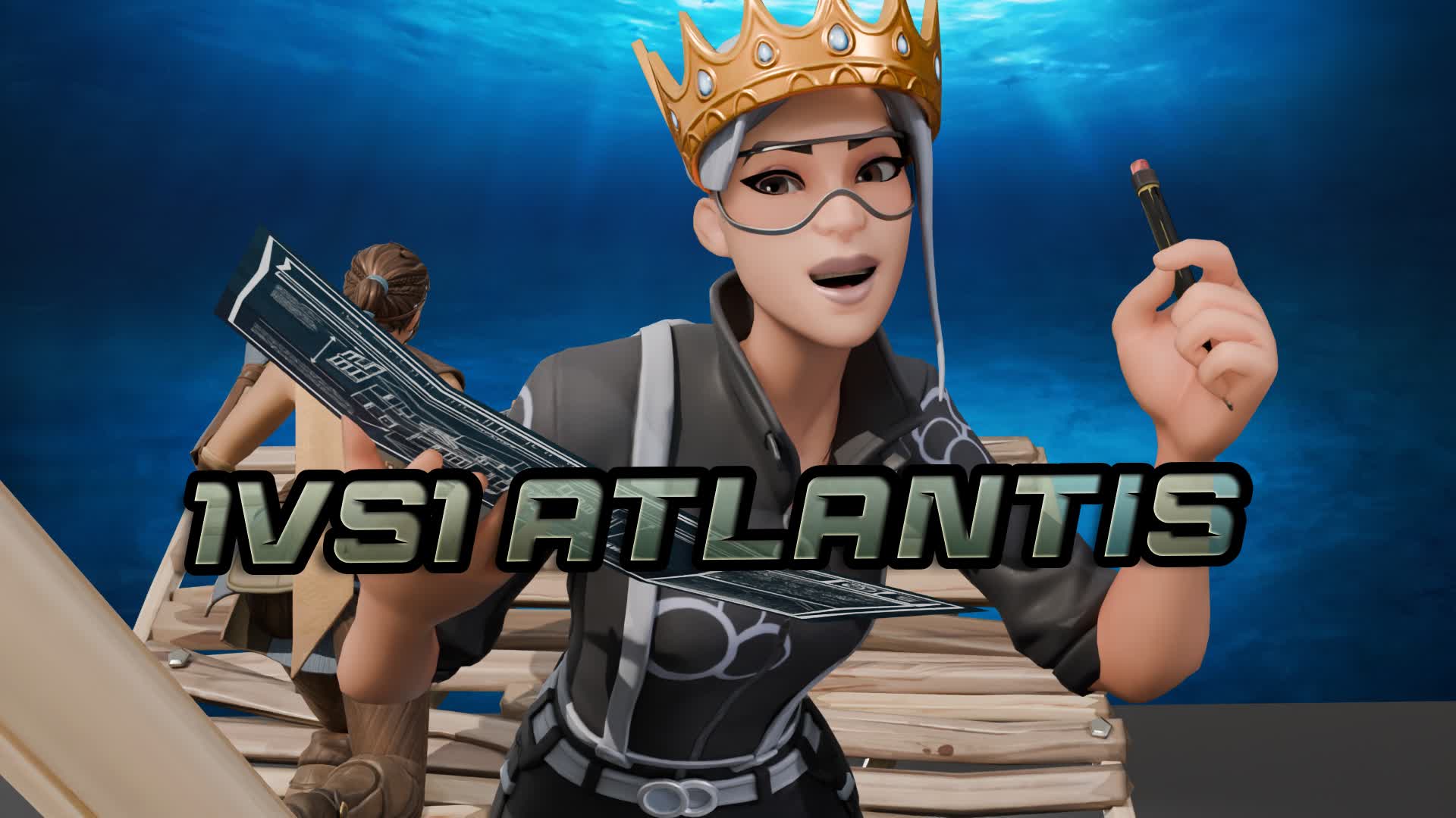 1v1 Atlantis 8267-3771-5813 by nicolasstones - Fortnite