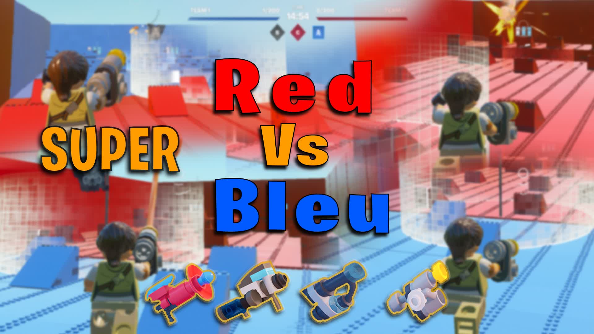 Super 🔴 Red Vs Bleu 🔵 2680-3798-2739 by walid_nami - Fortnite Creative ...