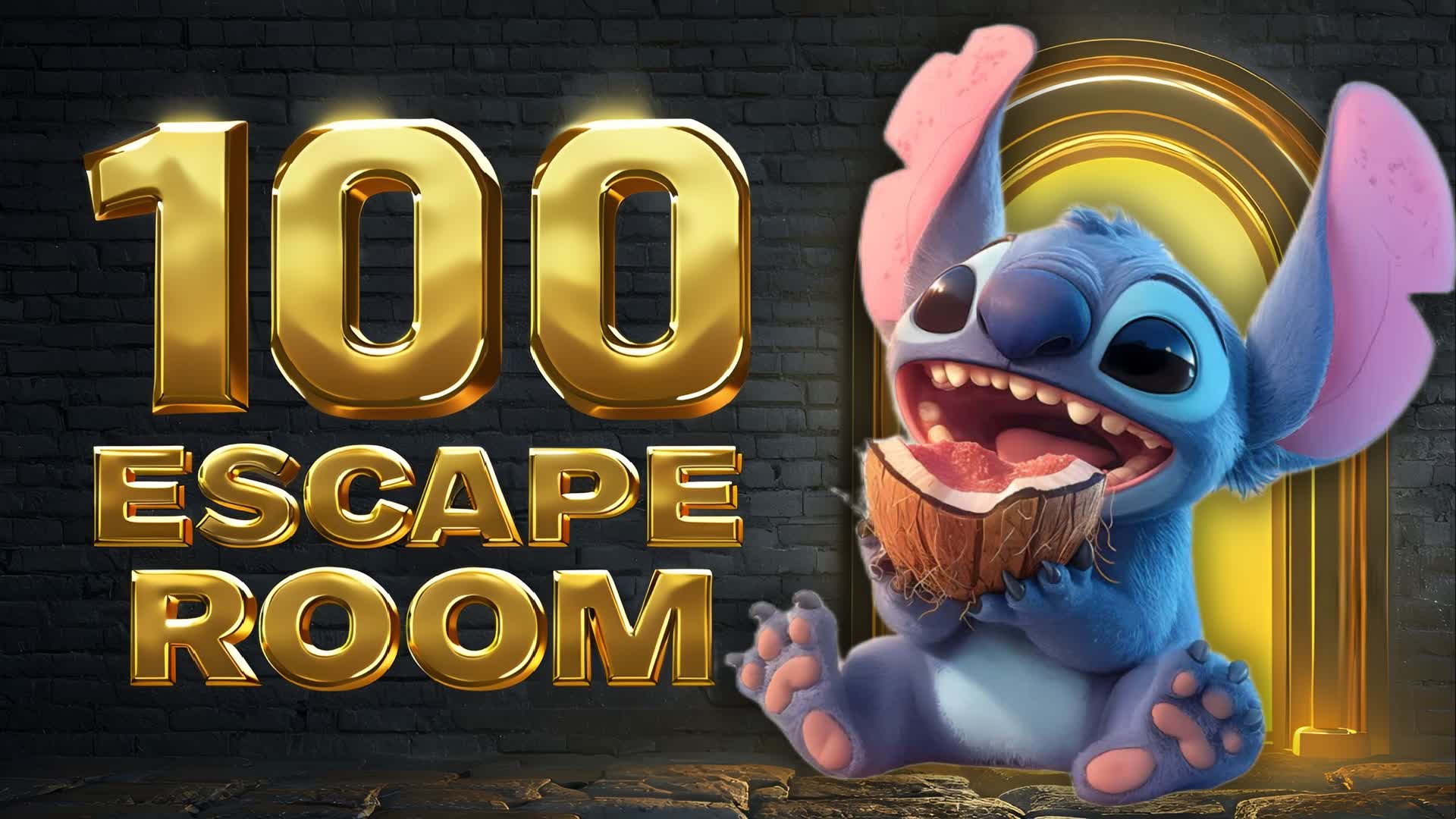 STITCH ESCAPE ROOM 100🚪 7741-0496-9603 by peach-studio - Fortnite ...