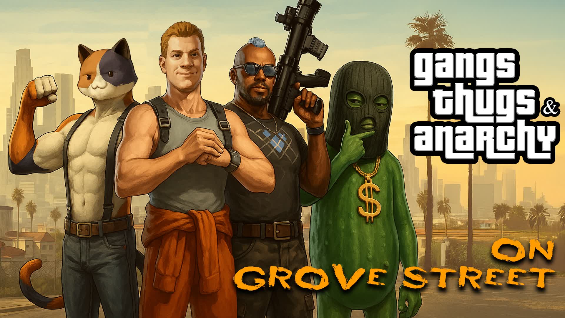 Gangs, Thugs & Anarchy on Grove Street 5250-8853-5028 by ...