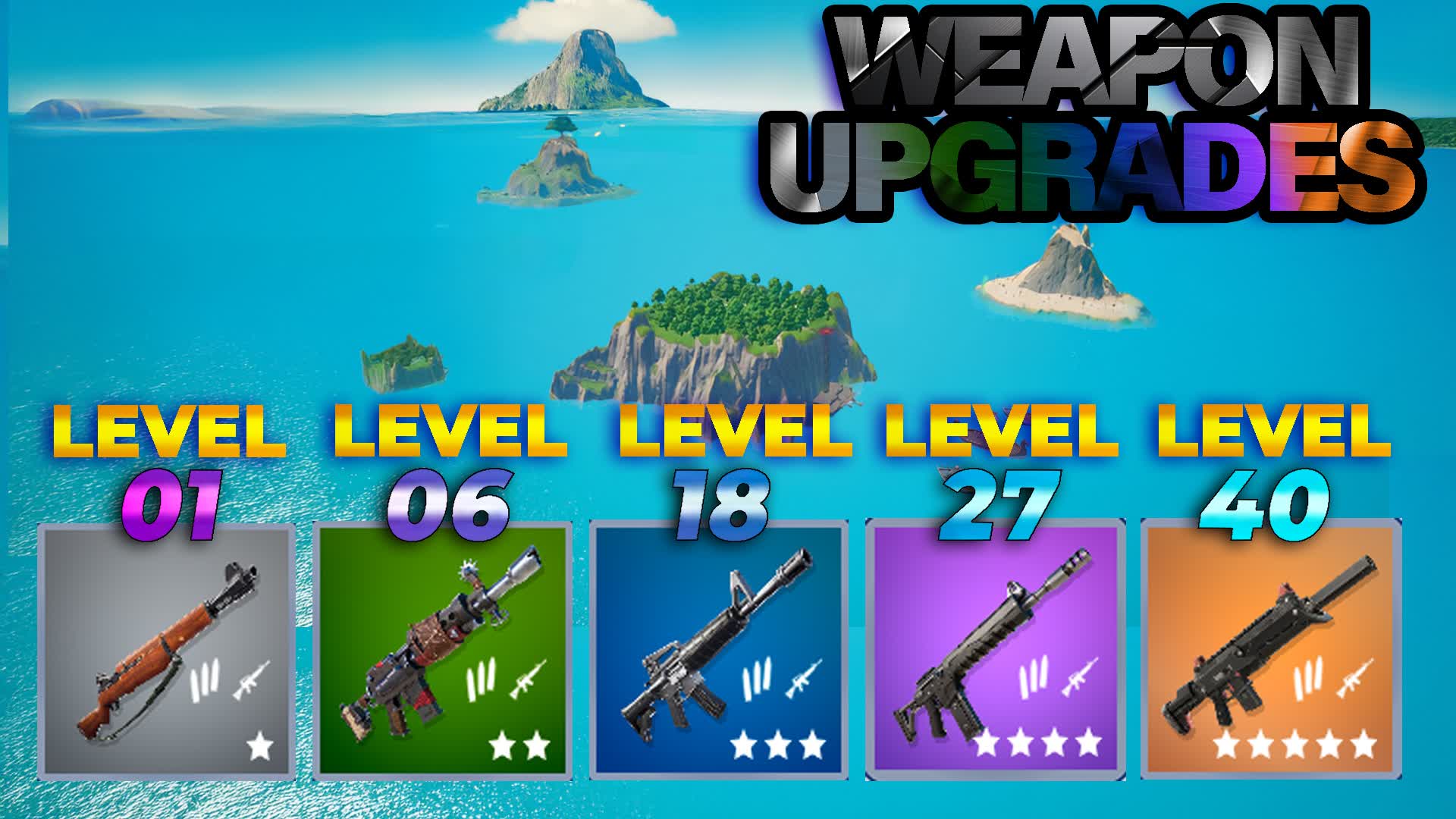 Weapon Upgrades 0964-1106-5103 by vice.toledo - Fortnite Creative Map ...