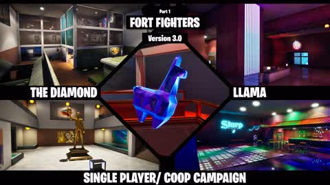 Fort Fighters - The Diamond Llama 3675-1959-8606 by struckman ...