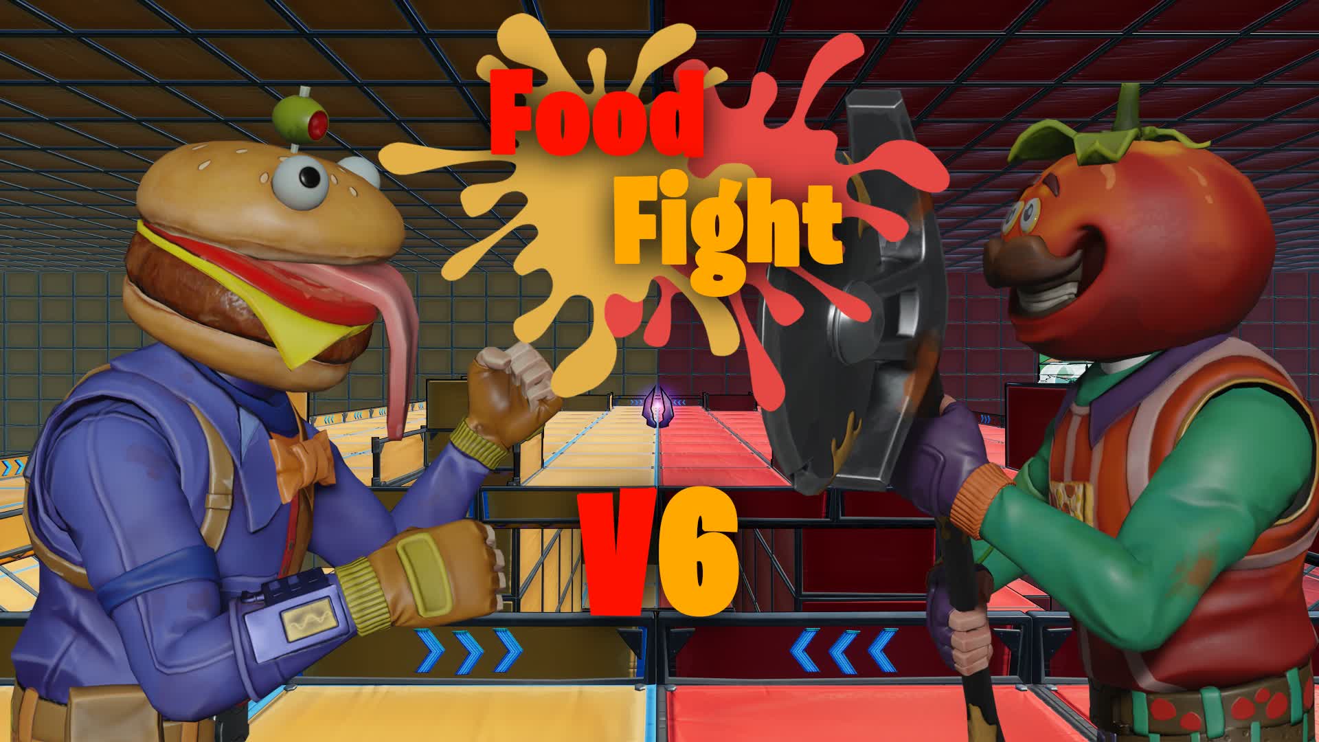 Food Fight: Yellow VS Red 6919-9716-8241 by gameexpf - Fortnite ...