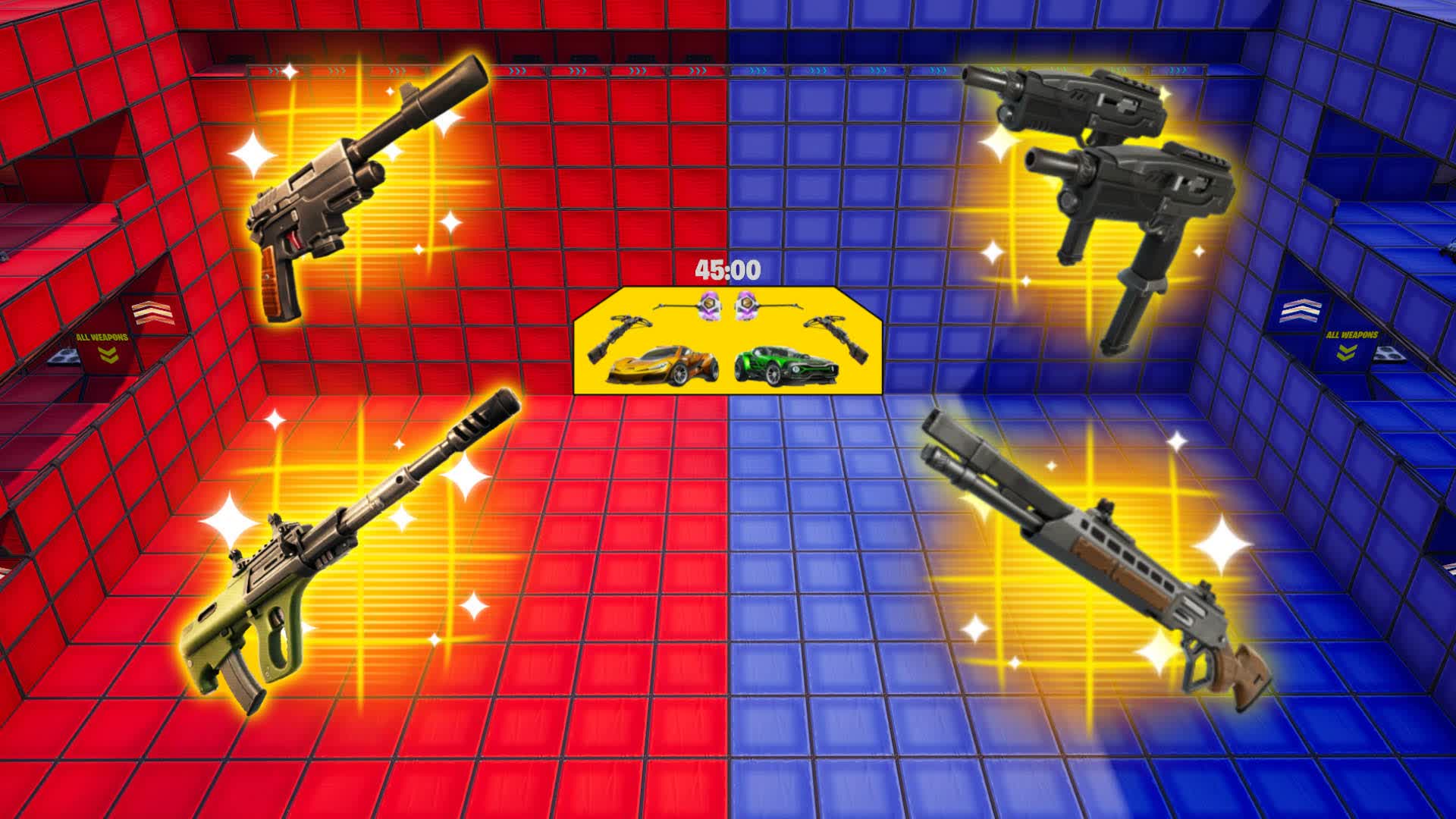 FLAWLESS RED VS BLUE 🔴🔵 6694-7666-4602 by kayzzox - Fortnite