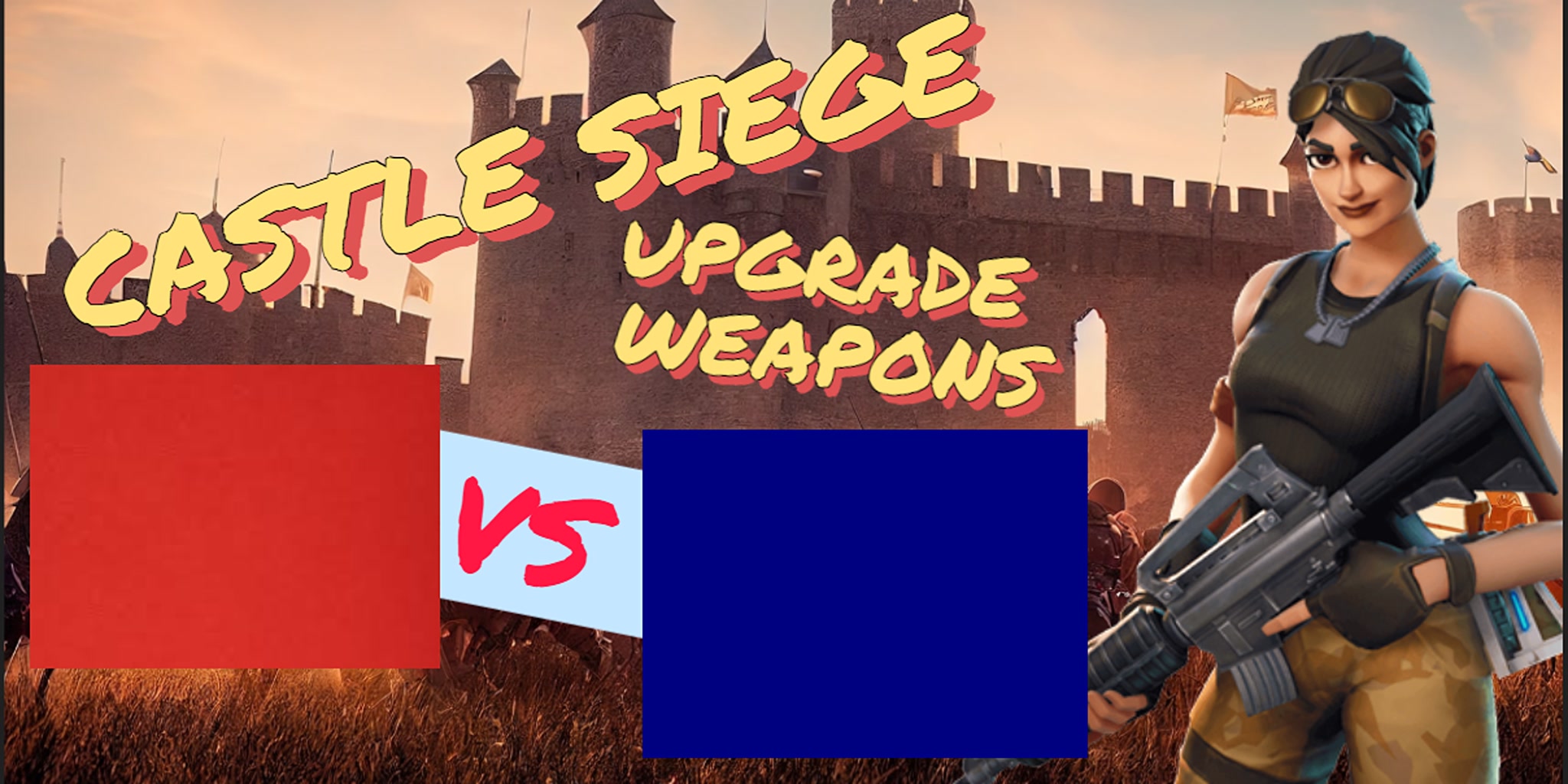 Castle Siege RED VS BLUE 2700-7478-1022 by ivartun - Fortnite Creative ...