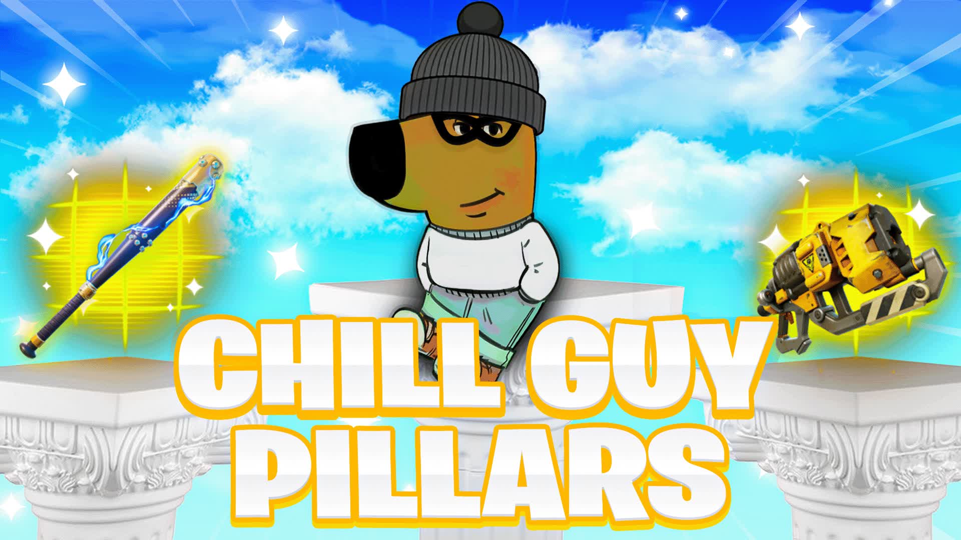 🐻 CHILL GUY PILLARS! ⭐ RANKED 0865-9986-5436 by ziproz - Fortnite ...