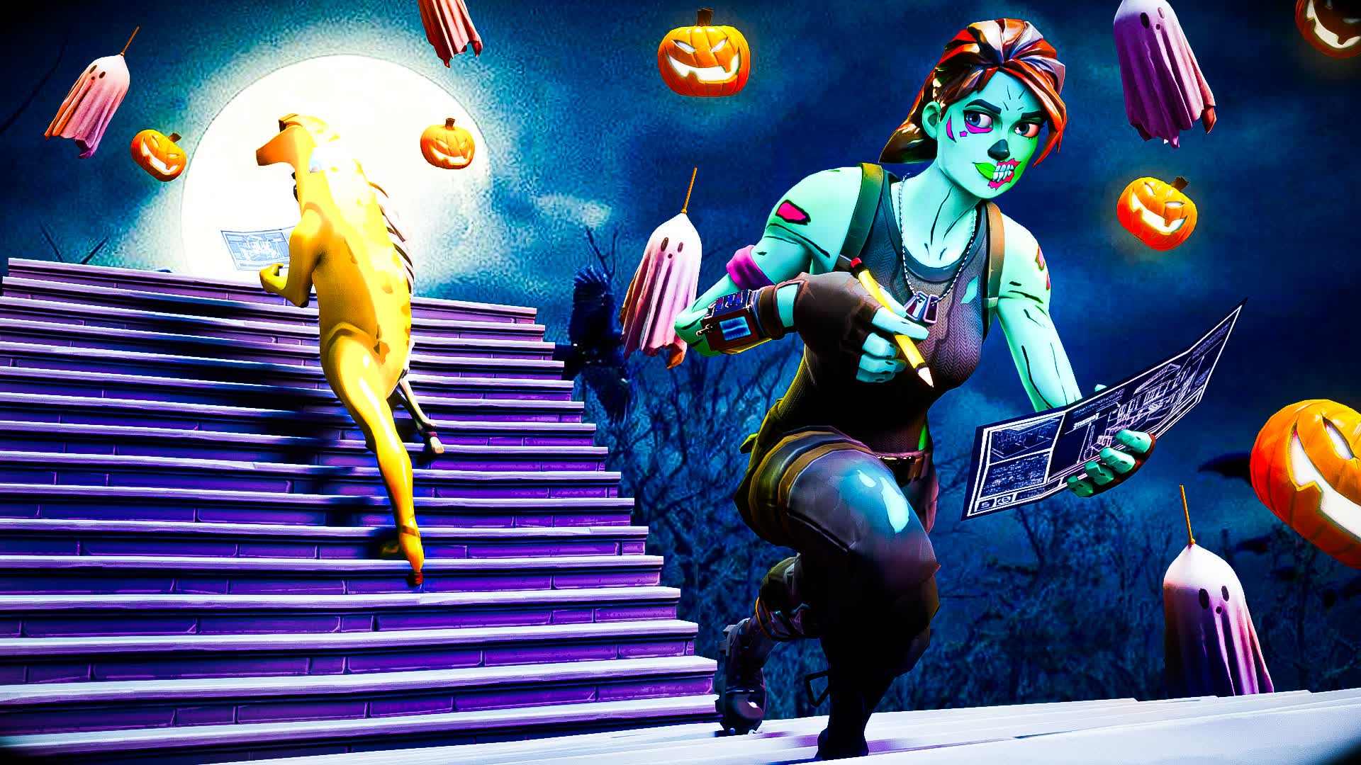 *SPOOKY* Halloween 1V1 (WITH MUSIC) 4286-2736-8360 by avqygt - Fortnite ...