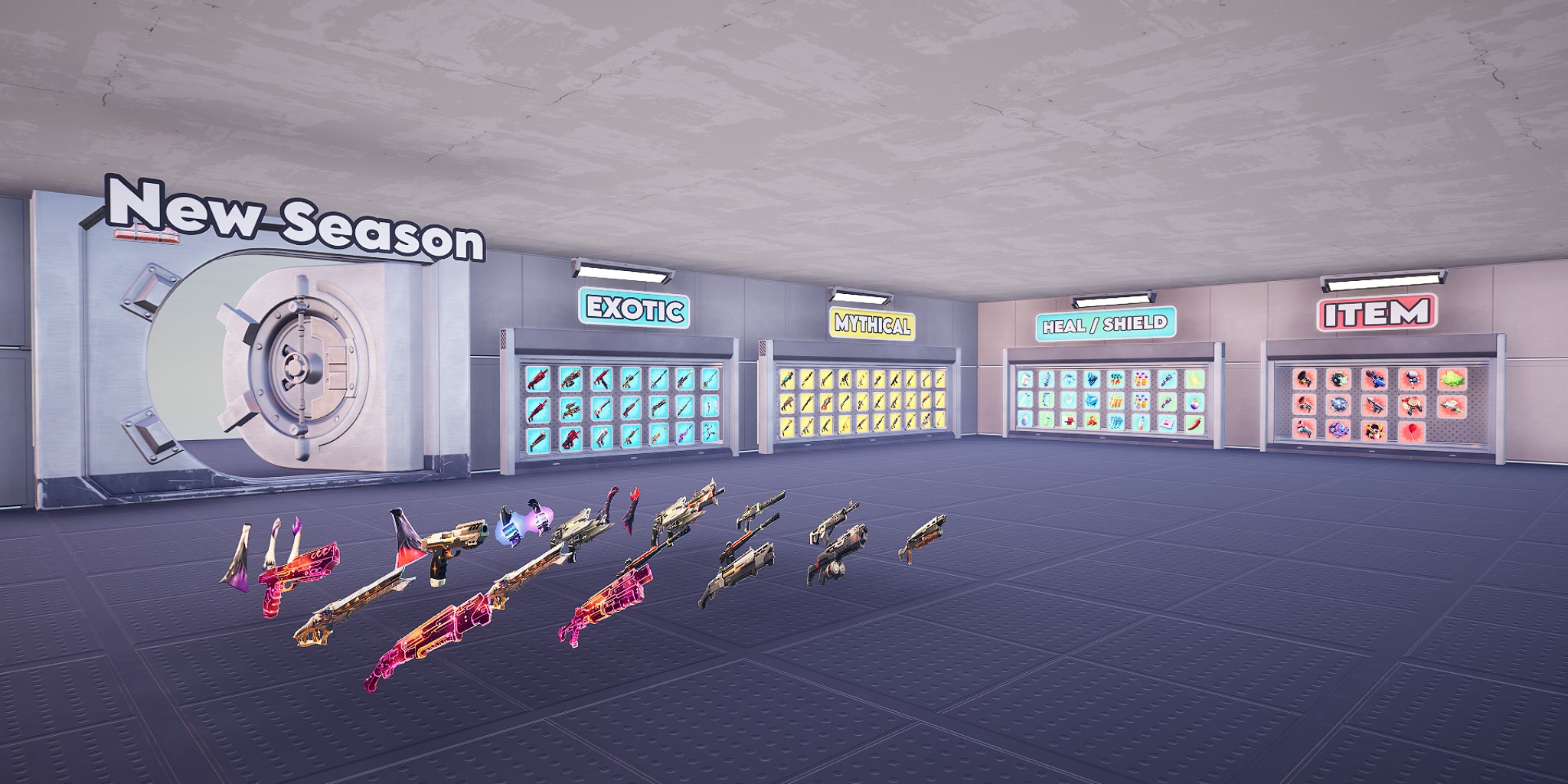 1V1 Infinite Map FFA (ALL GUNS) 3478-2332-6648 by mapbyanthos ...