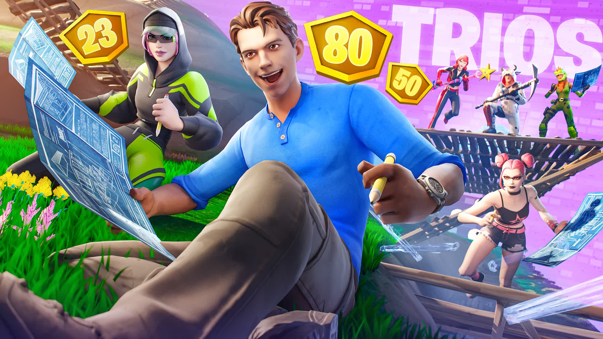 TRIO CUP ZONE WARS [ALVI x RUBIX] 9133-8645-9405 by alvivb - Fortnite ...