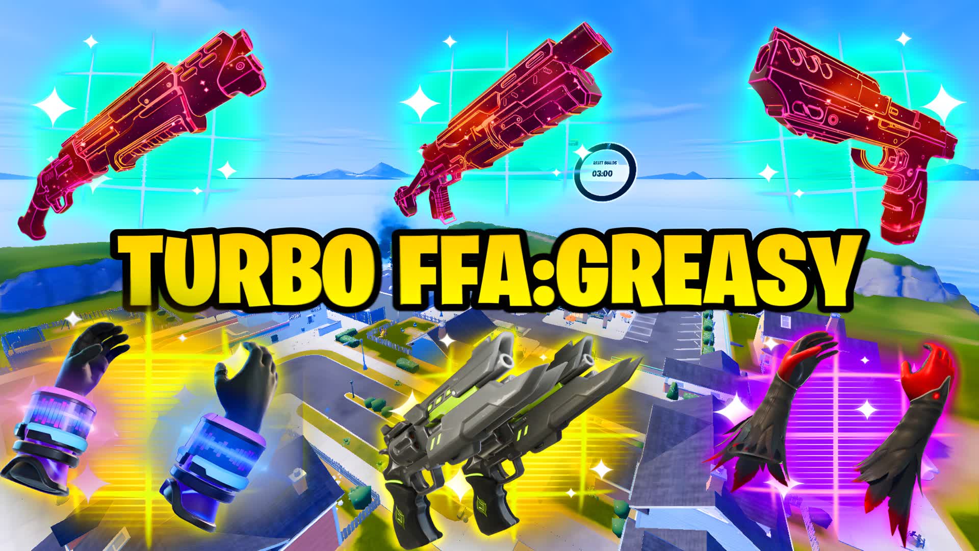 TURBO FFA:GREASY 7486-6207-6888 by alex66 - Fortnite