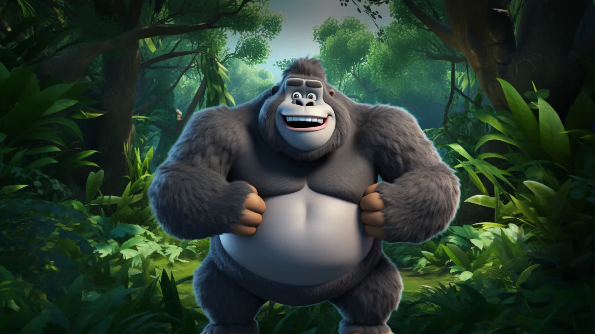 Gorilla Zone Wars 🦍 0016-0561-1747 من ابتكار skayyn - Fortnite