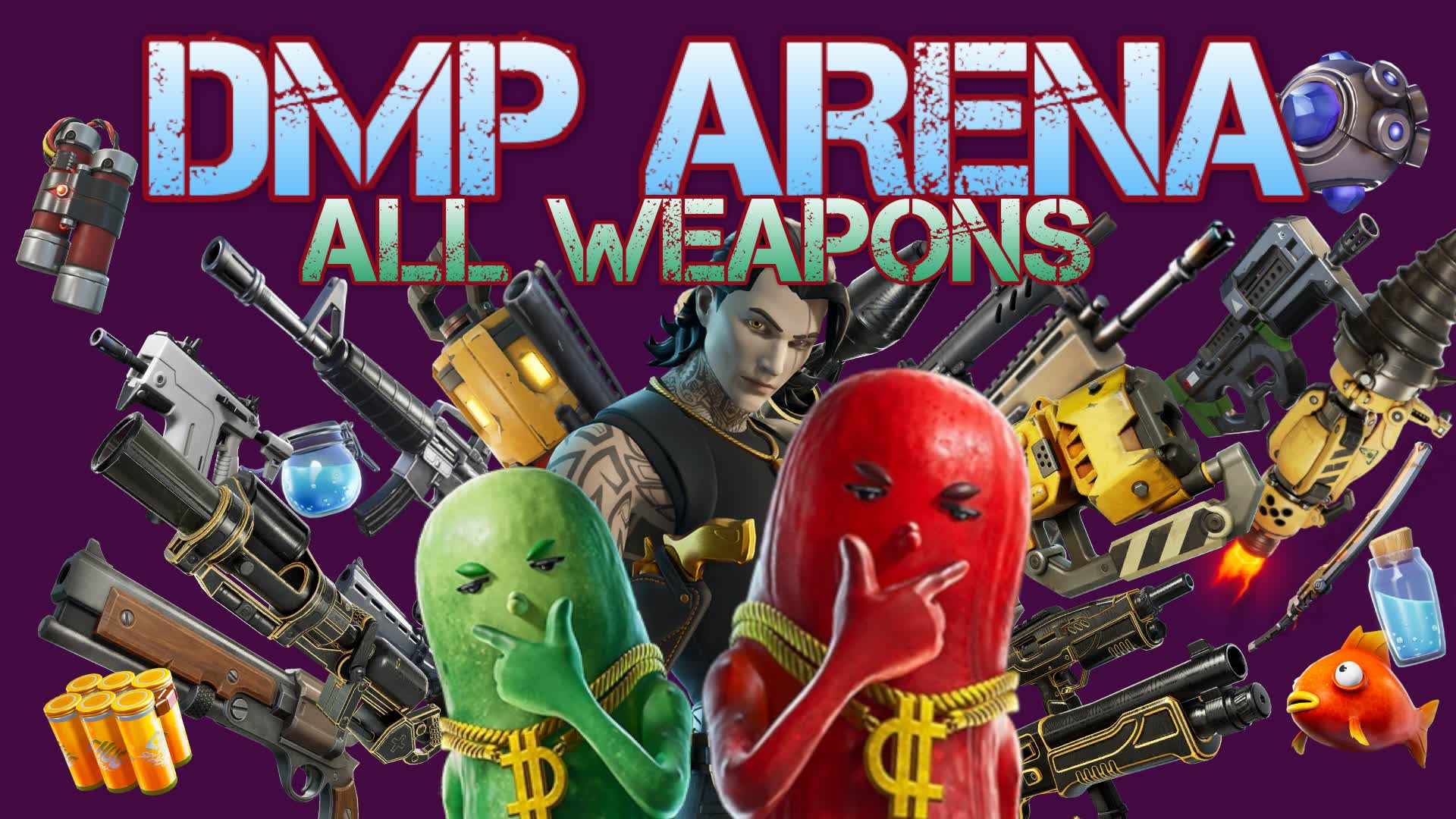 DMP ARENA 1V1 ALL WEAPONS 8755-3045-3199 by dmpradio1 - Fortnite ...