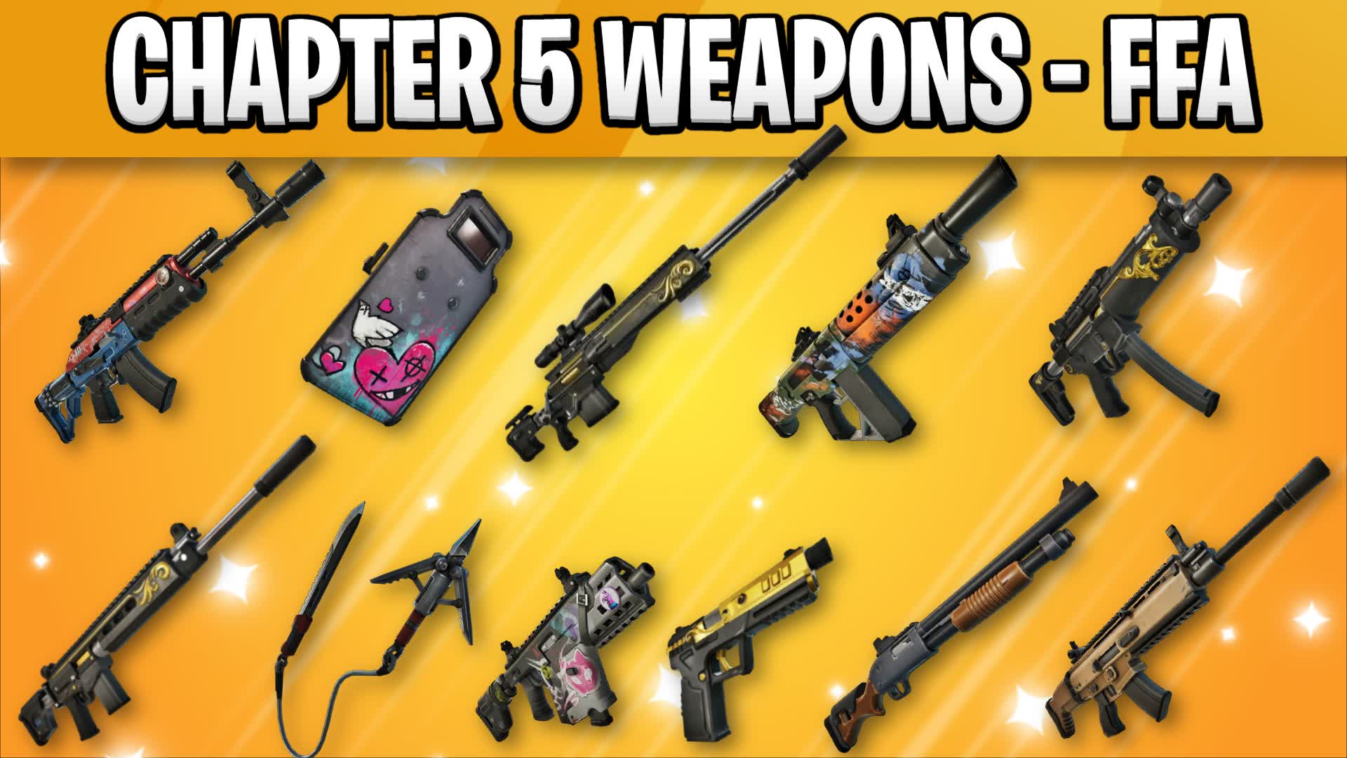 ⭐CH5 WEAPONS - ULTIMATE FFA⭐ 2525-2111-8525 by instrument - Fortnite ...