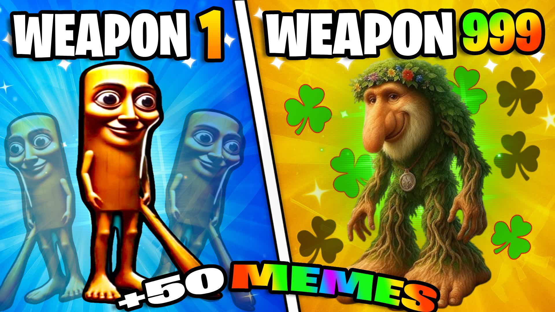 🌷CRAZY MEME🤣 BRAINROT☘️GUN GAME🔫 1893-6259-3998 by drmji - Fortnite ...