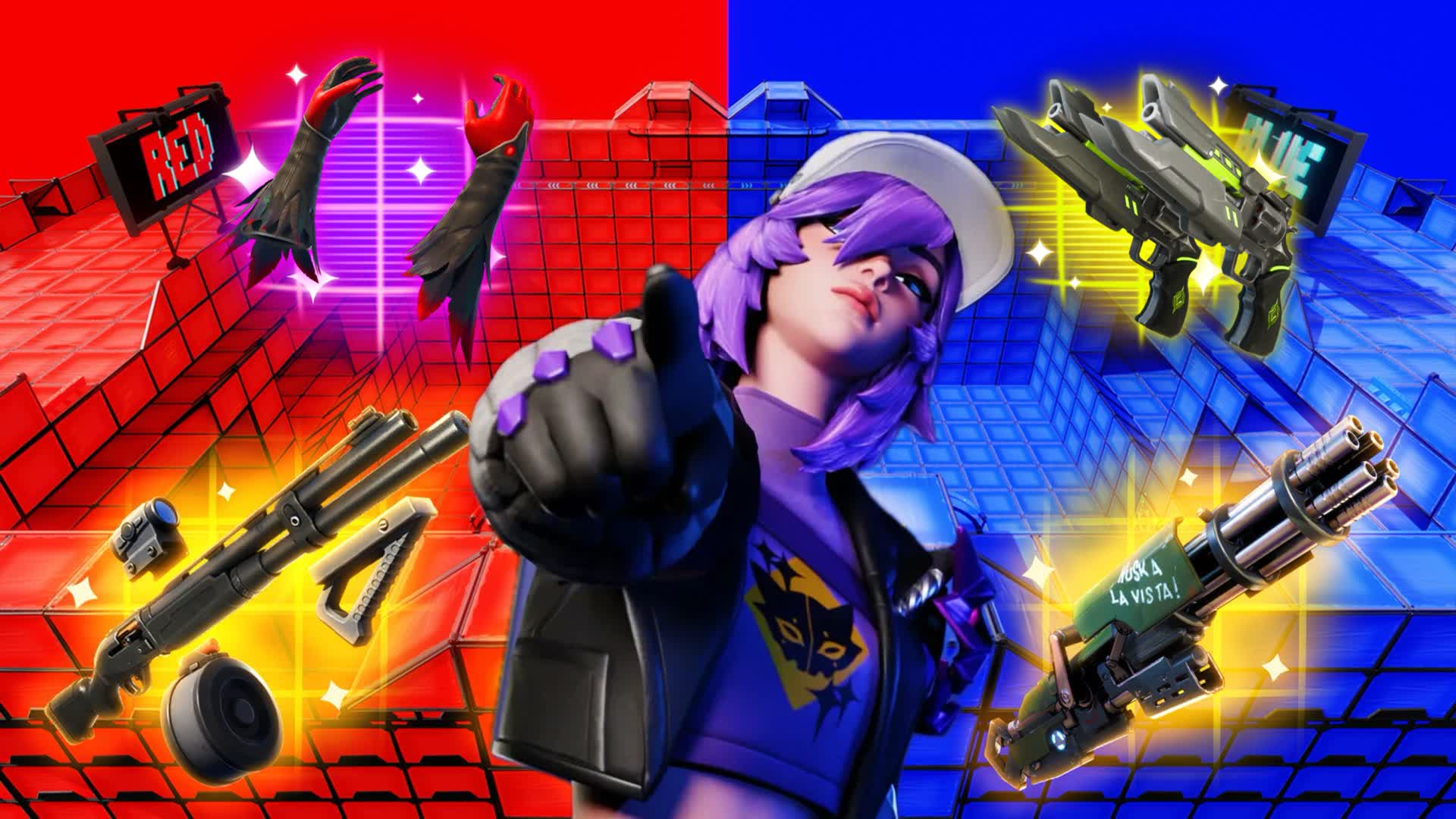 RF7 RED VS BLUE 🔴🔵 4393-3404-5331 by rf7 - Fortnite Creative Map Code ...